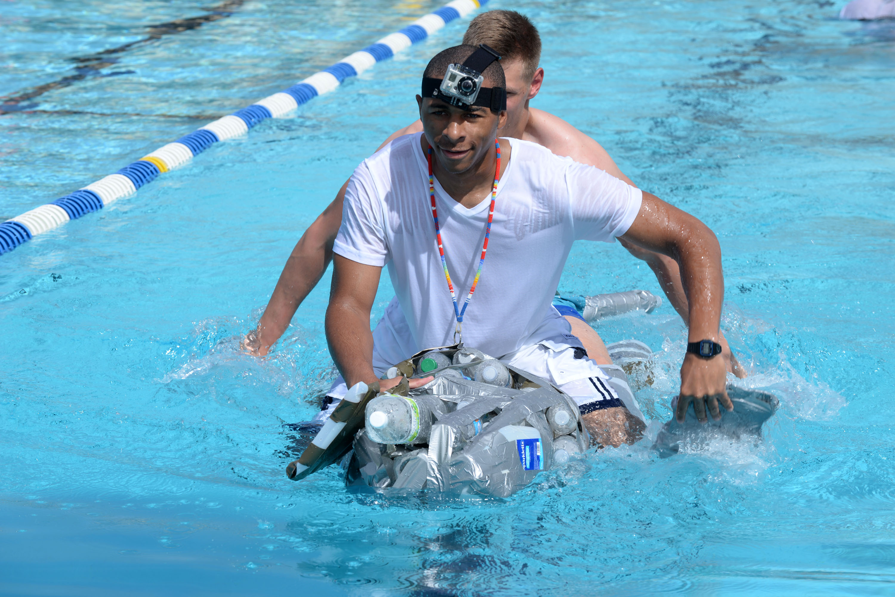 Bottle boat racers paddle their way to victory > Andersen Air Force ...