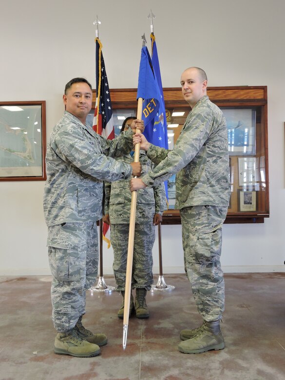 Detachment 1 receives new commander, holds Change of Command ceremony ...
