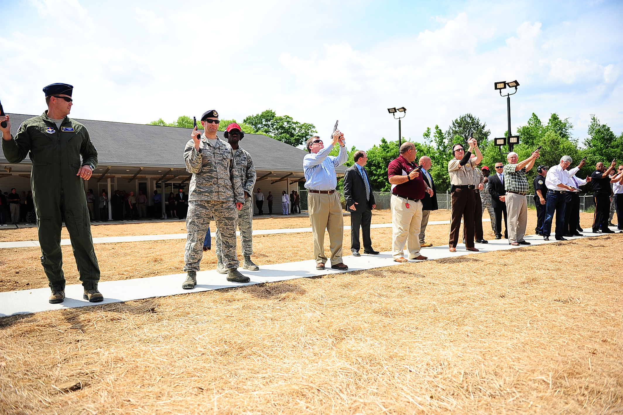 Community opens joint small arms range > Columbus Air Force Base ...