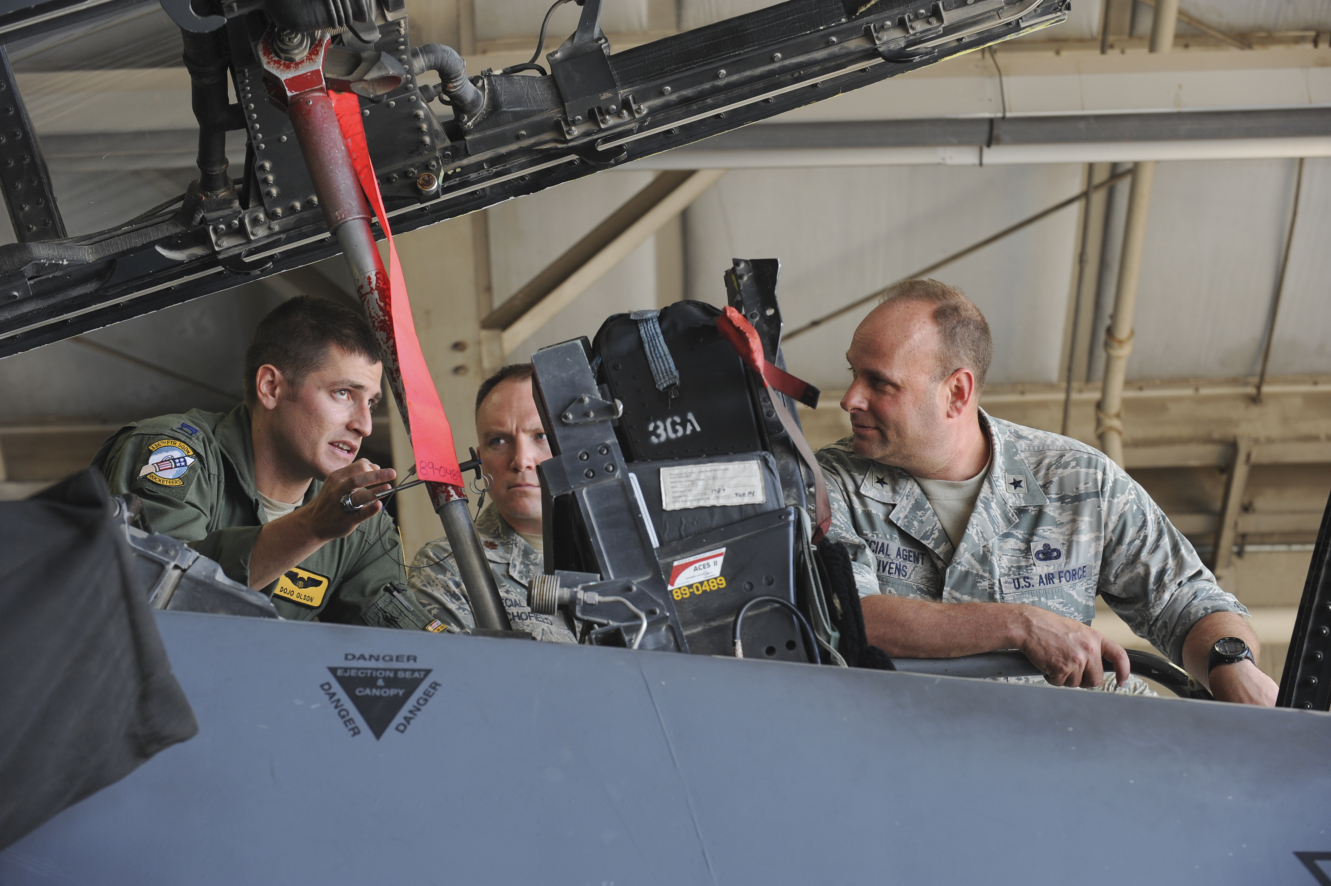 PHOTOS: 336th FS hosts AFOSI commander > Seymour Johnson Air Force Base ...