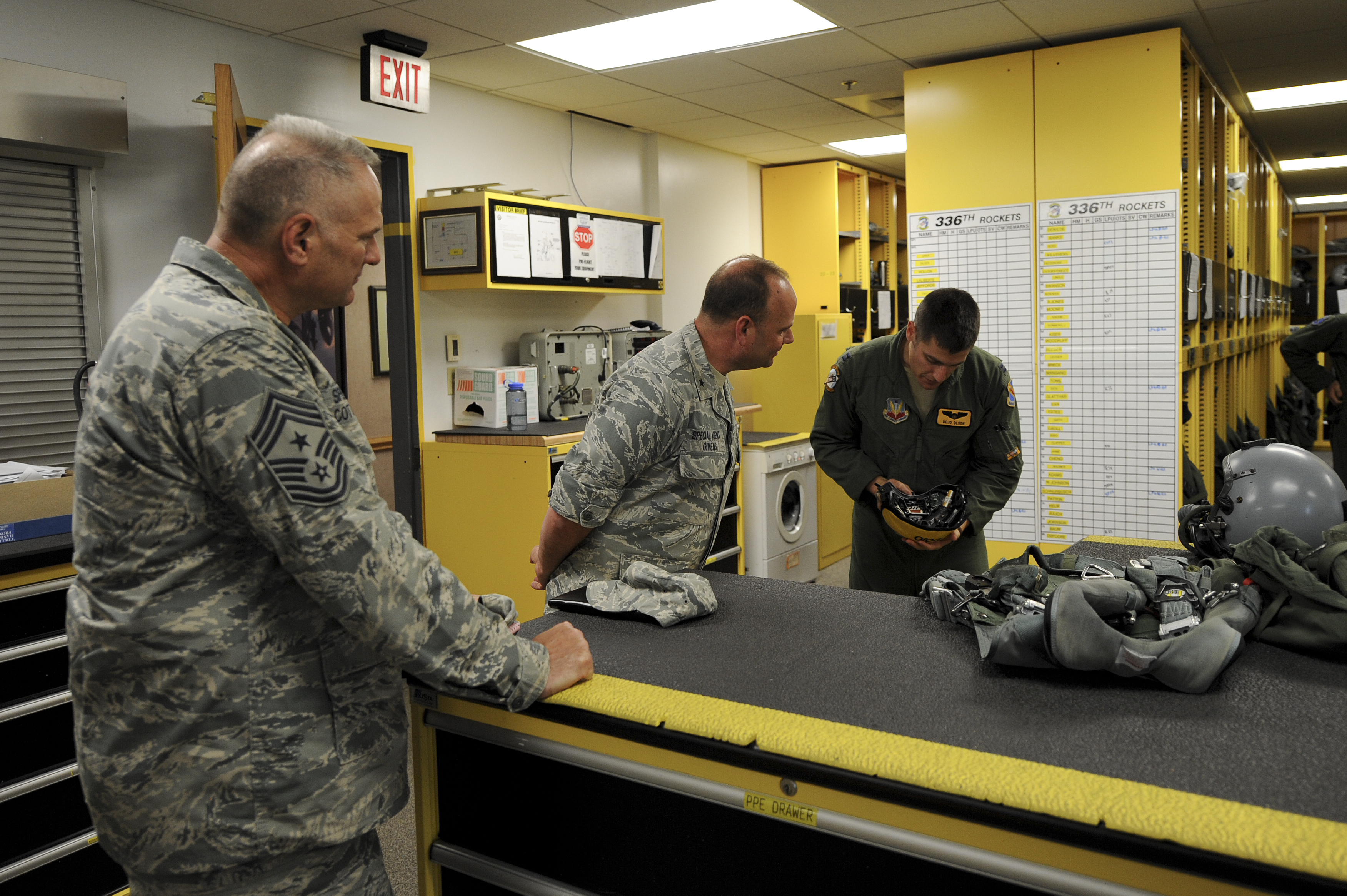 PHOTOS: 336th FS hosts AFOSI commander > Seymour Johnson Air Force Base ...