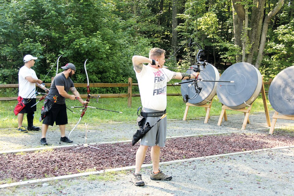 Marine Corps archery team practices at Quantico archery range > Marine ...