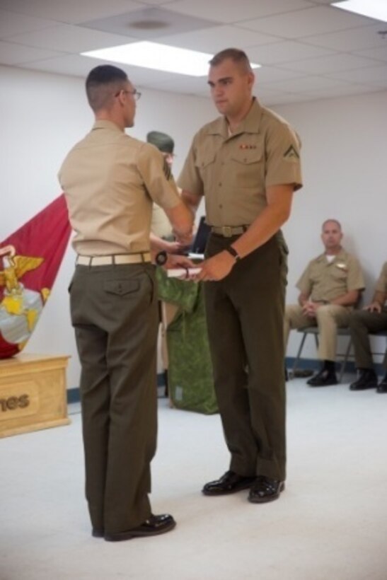 Marines from 1/8 hold first Lance Corporal Seminar