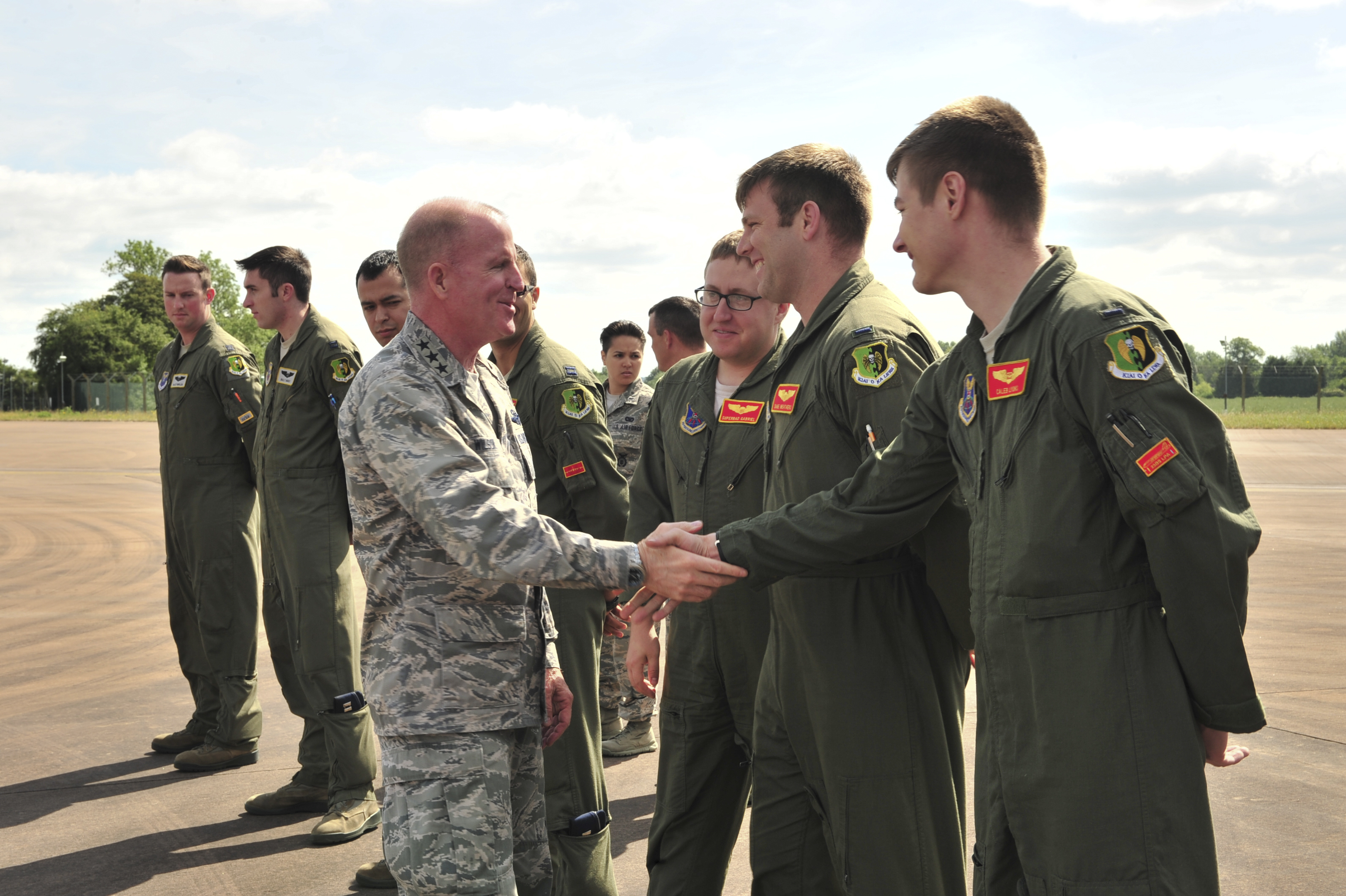 AFGSC commander visits deployed forces