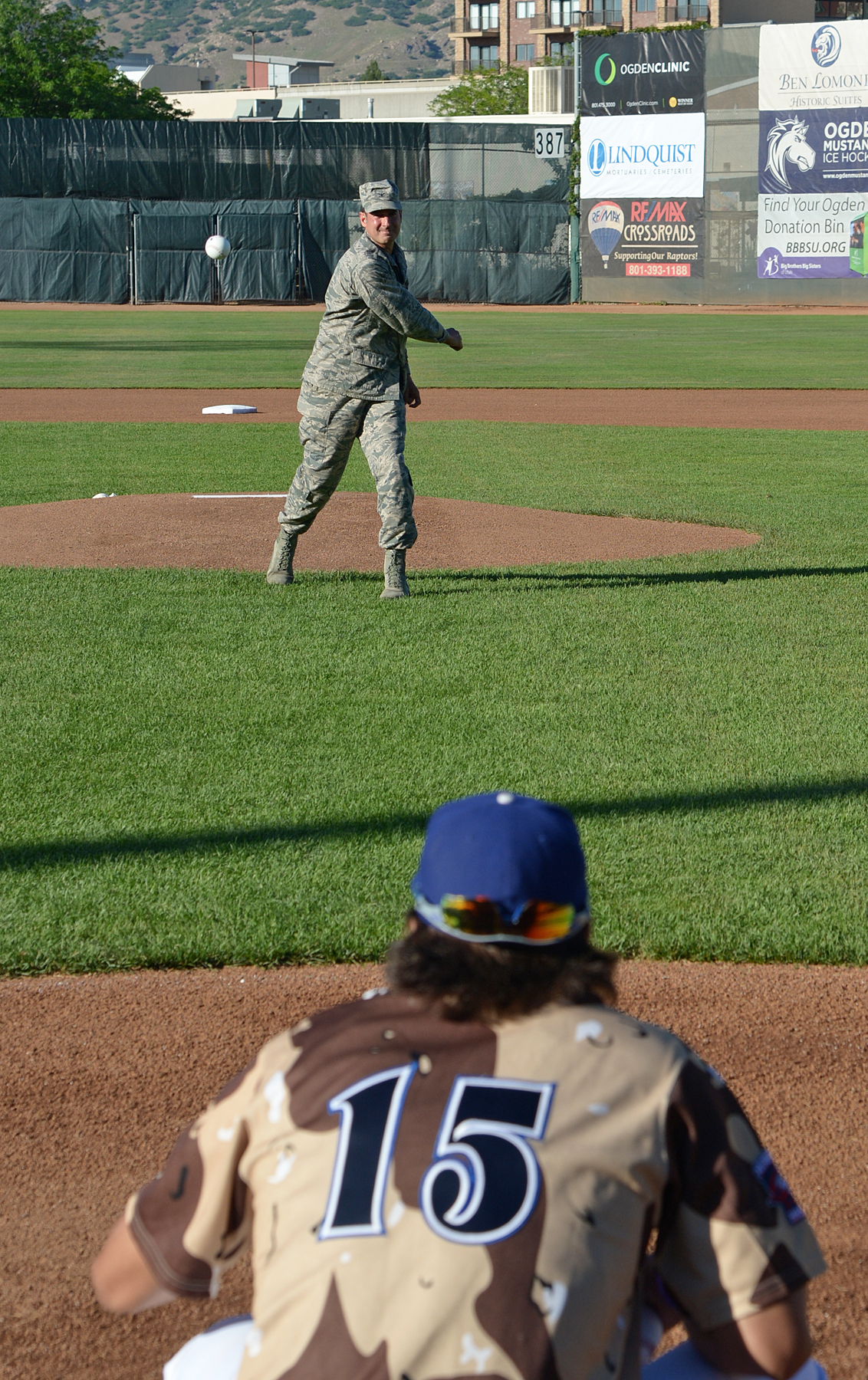 Hill appreciation night with the Ogden Raptors > Hill Air Force Base ...