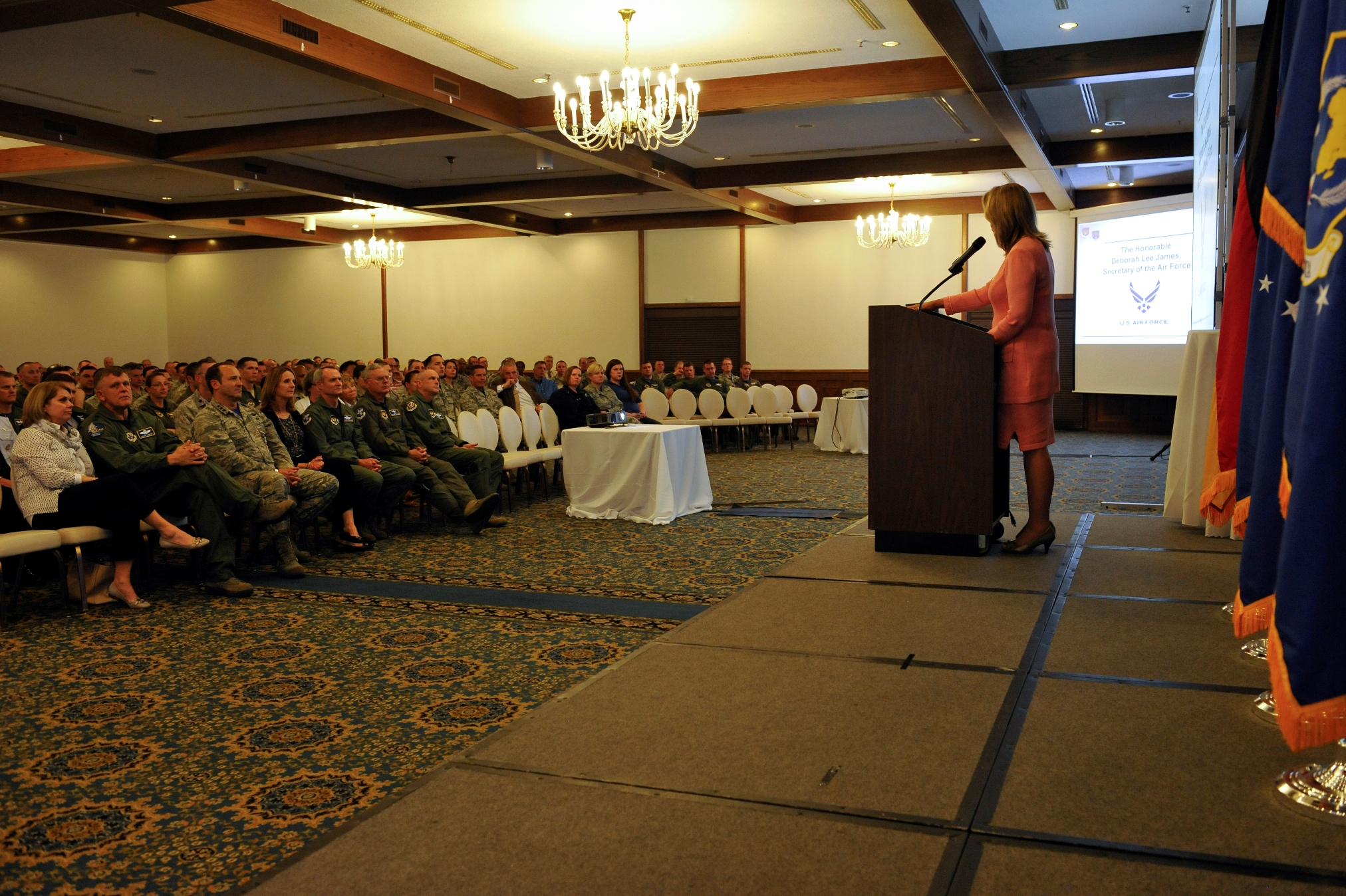 SECAF shares priorities with USAFE-AFAFRICA > U.S. Air Forces in Europe ...