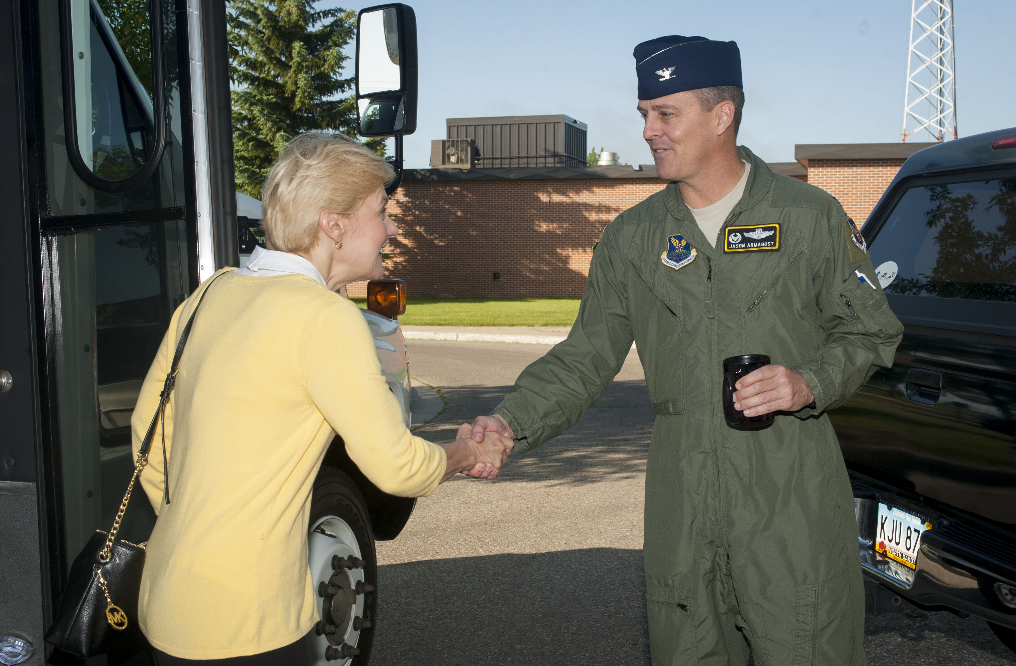 Ms. Anita E. Friedt visits Minot AFB > Minot Air Force Base > Article ...
