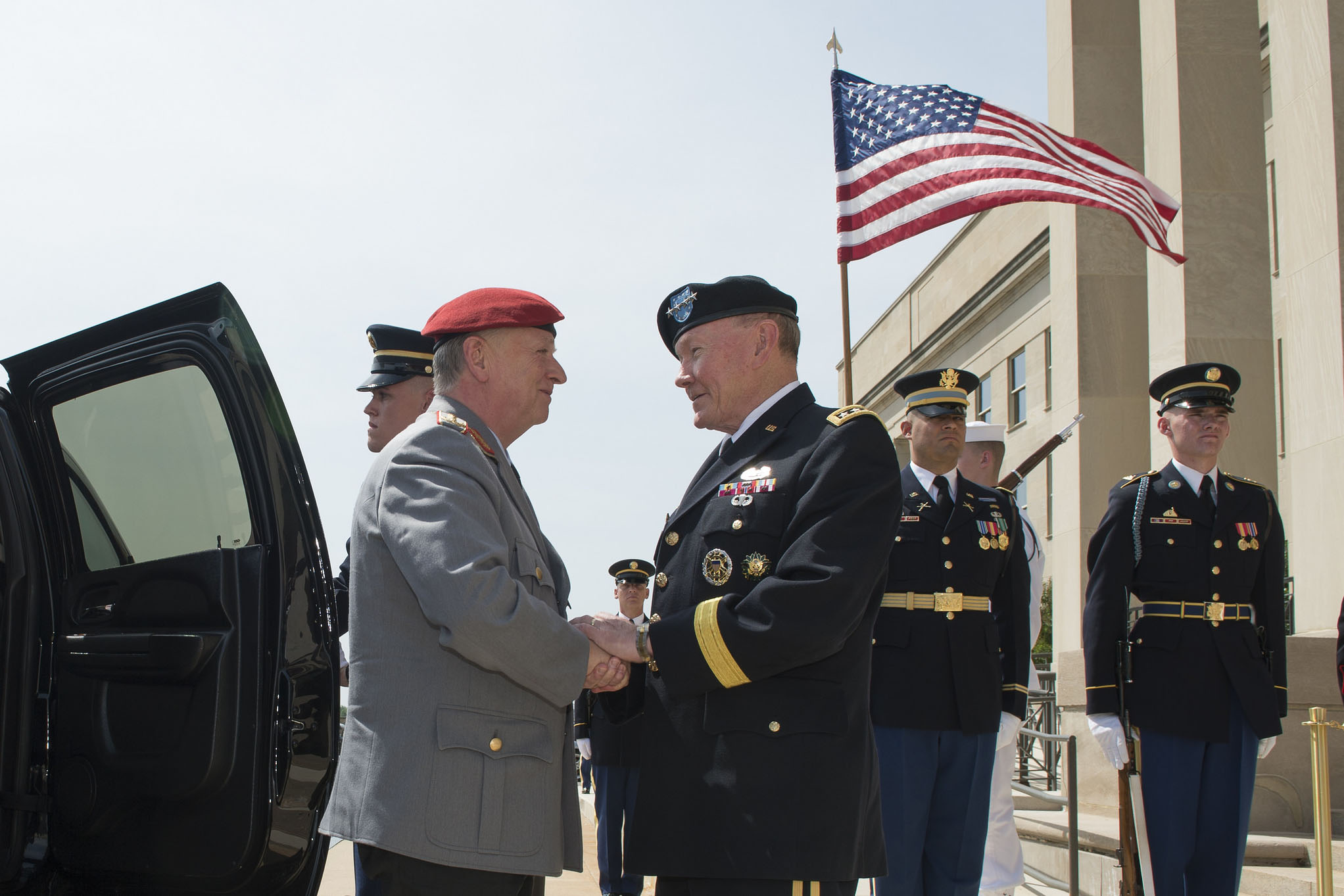 U.S. Army Gen. Martin E. Dempsey, chairman of the Joint Chiefs of Staff ...
