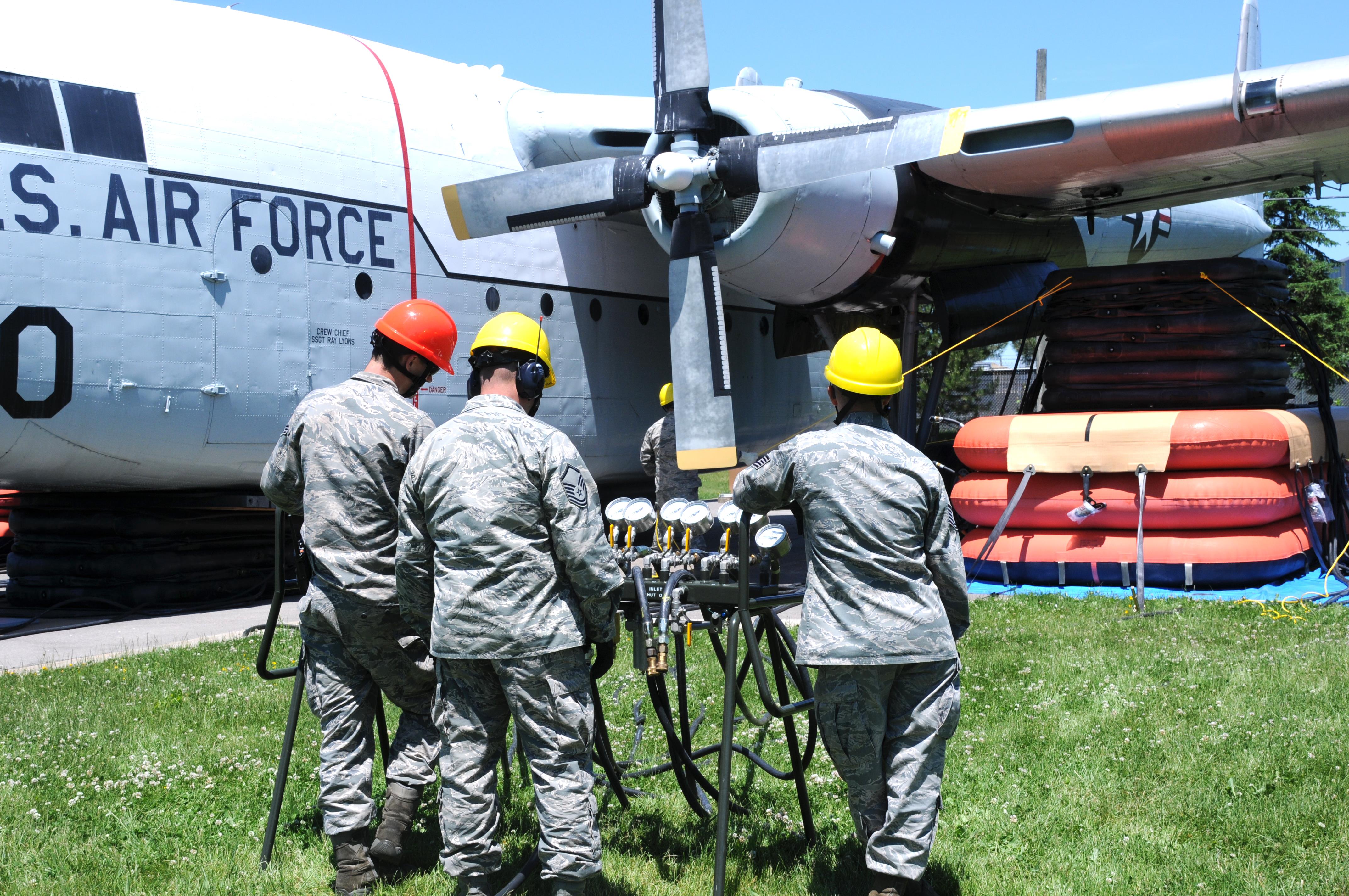 Niagara maintainers practice crash, recovery skills > Air Force Reserve ...
