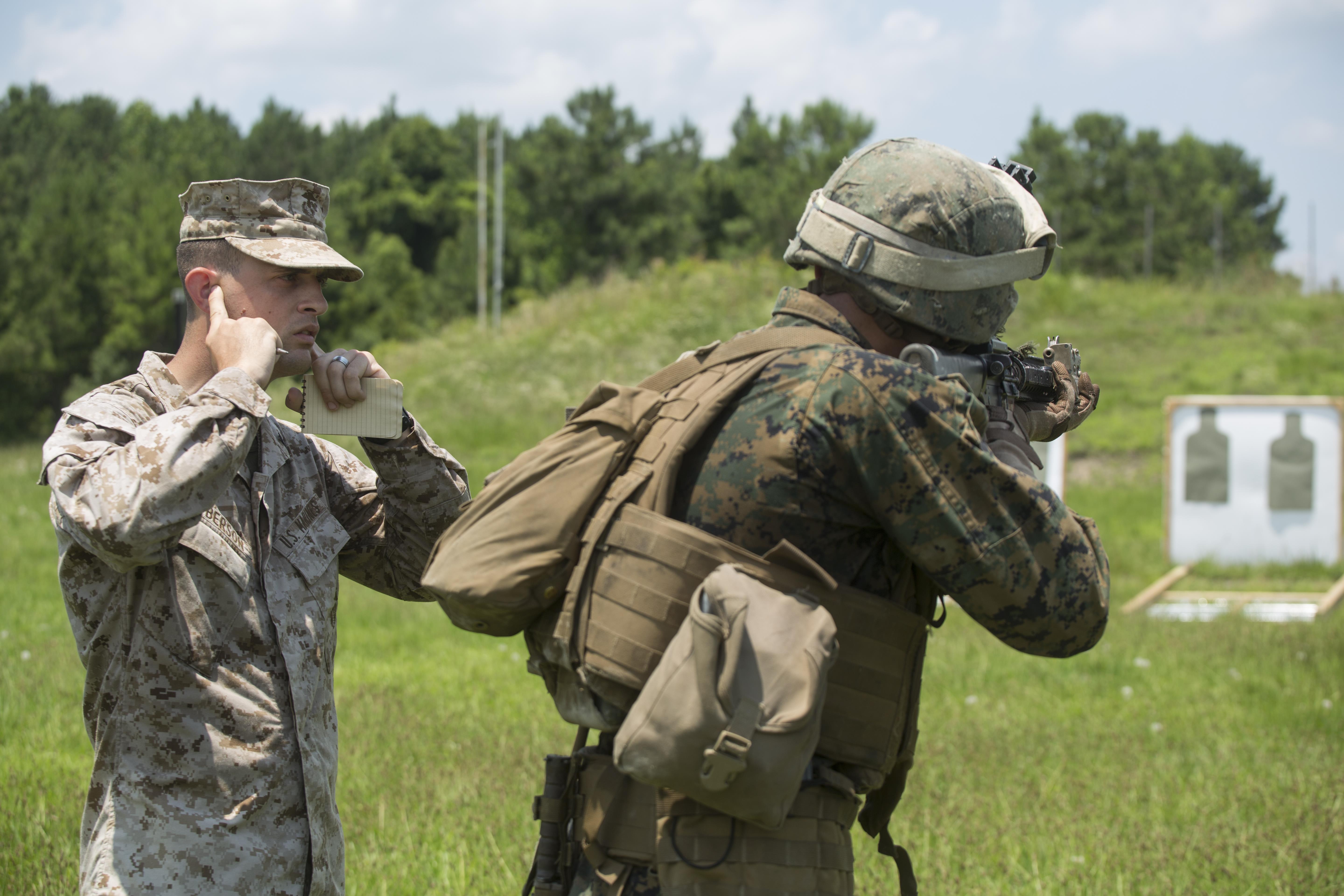 Best riflemen in 2nd Marine Division prove their combat strength in ...
