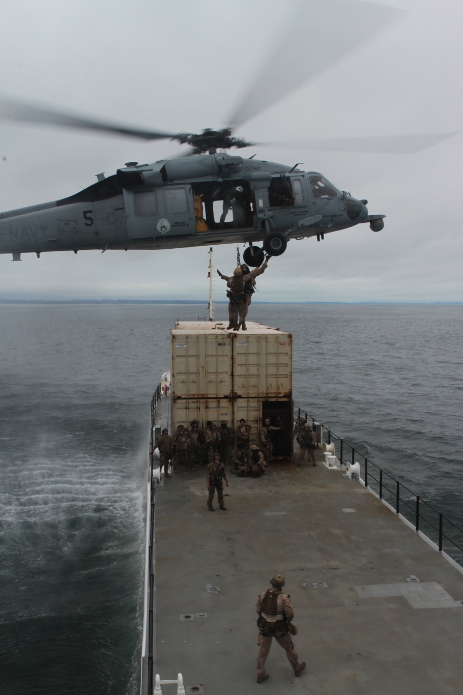 1st Recon conducts joint training during Angel Thunder