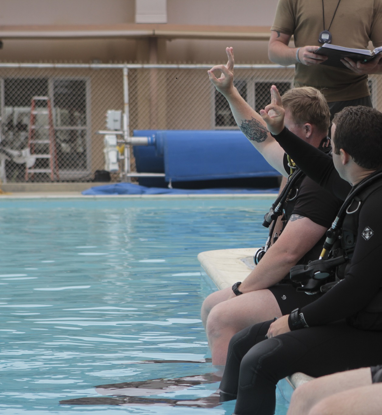 Marines and Sailors Qualify as Dive Supervisors