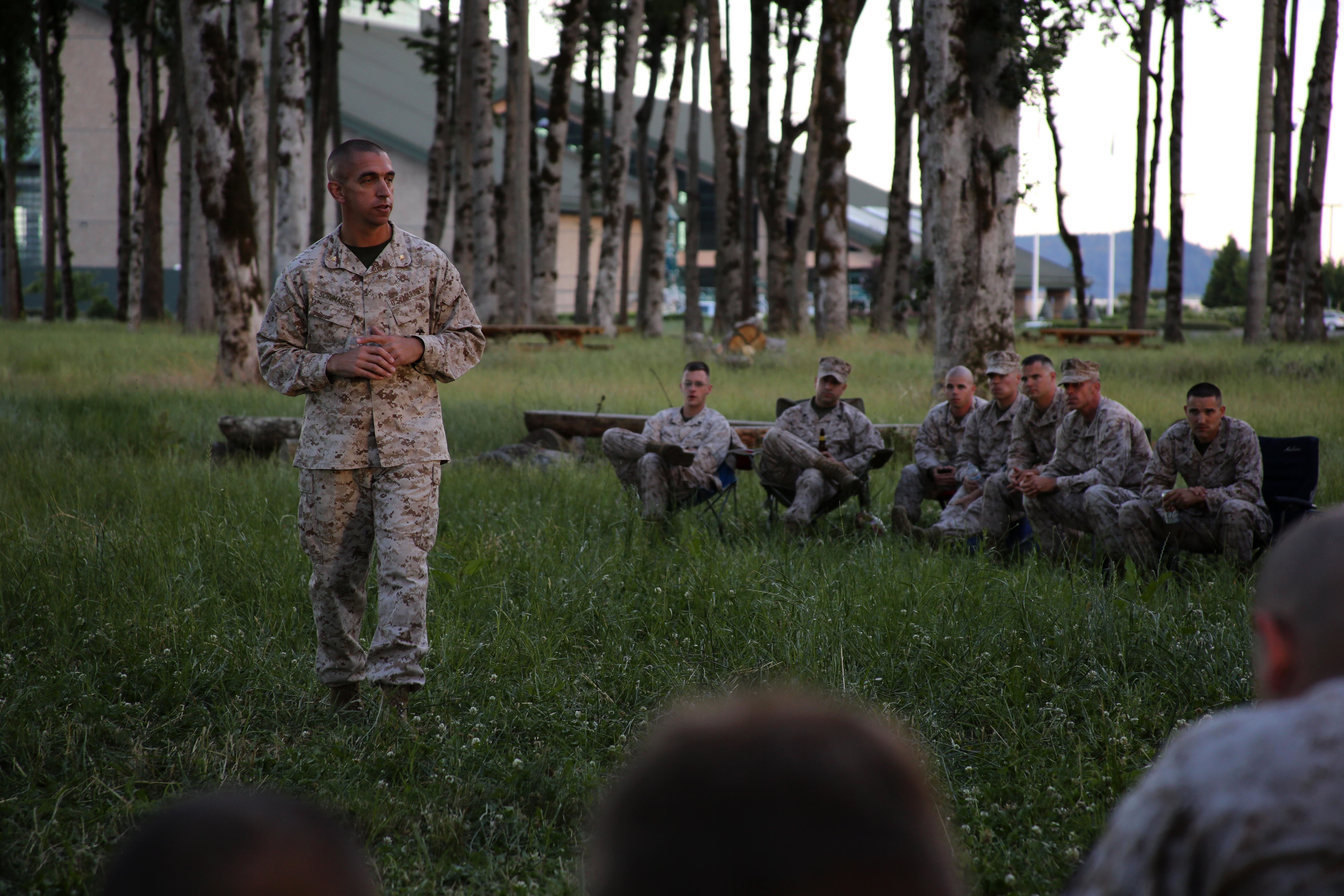 Recruiting Station Portland Warriors Night