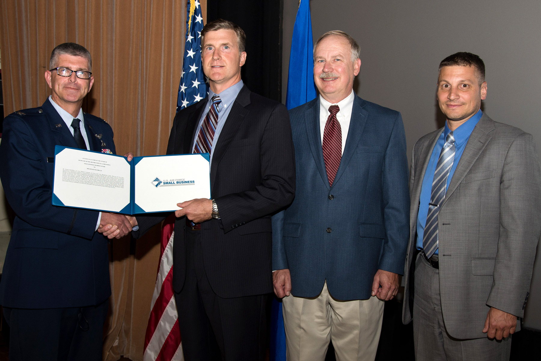 Hanscom Airman lauded for small business efforts > Air Force Materiel ...