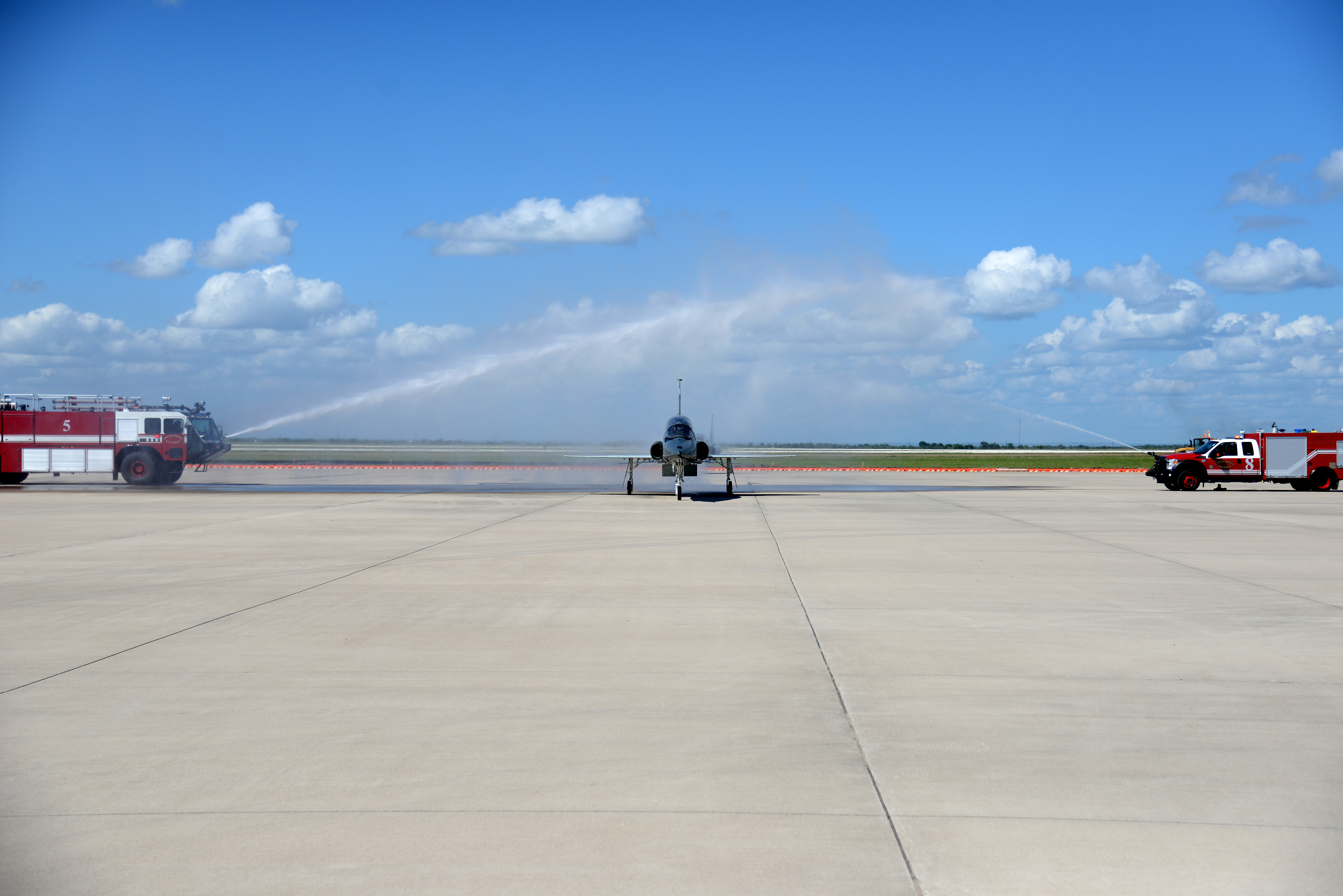 Col. Hastings' final flight here at Laughlin Air Force Base