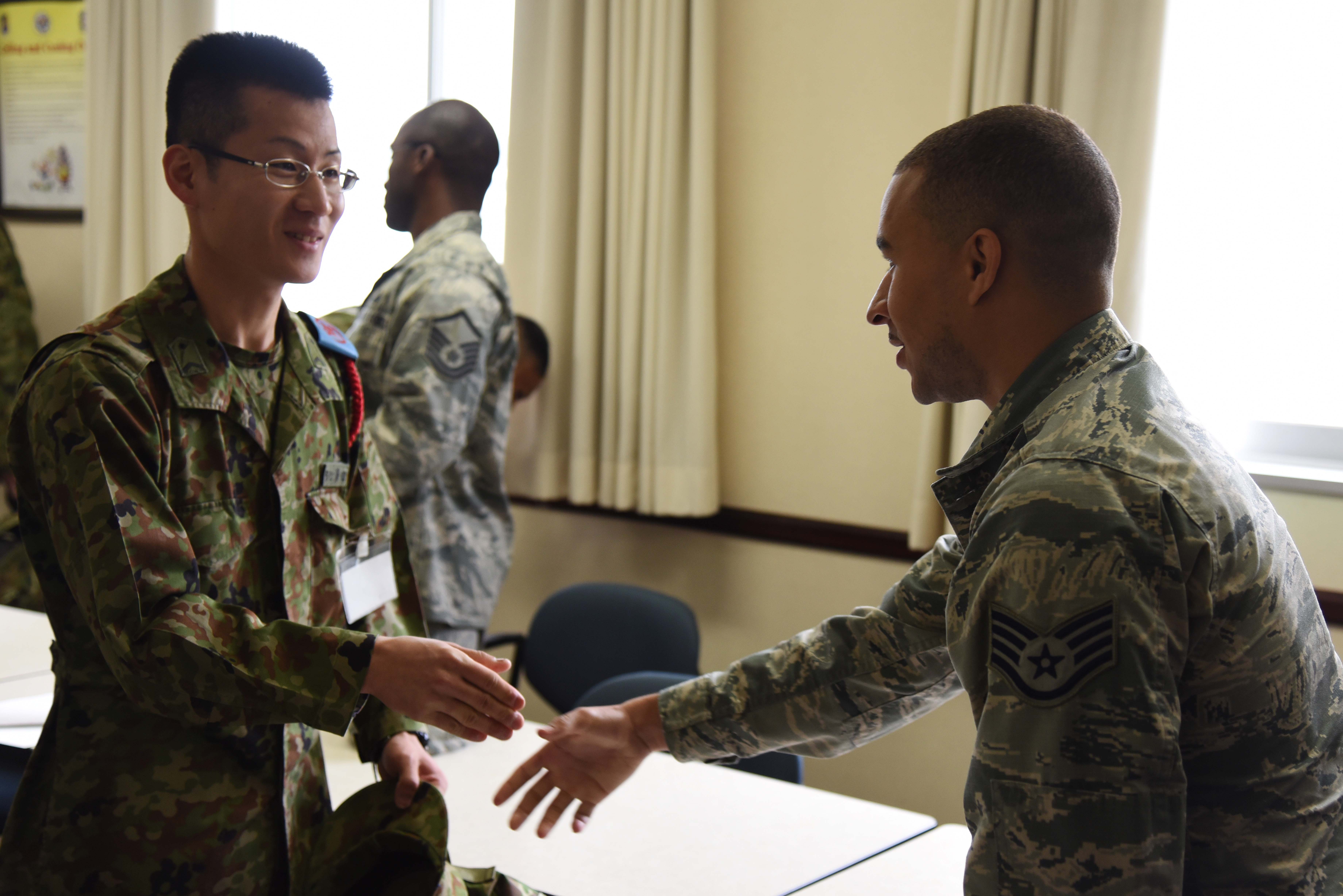 Misawa NCOs host bi-lateral exchange program
