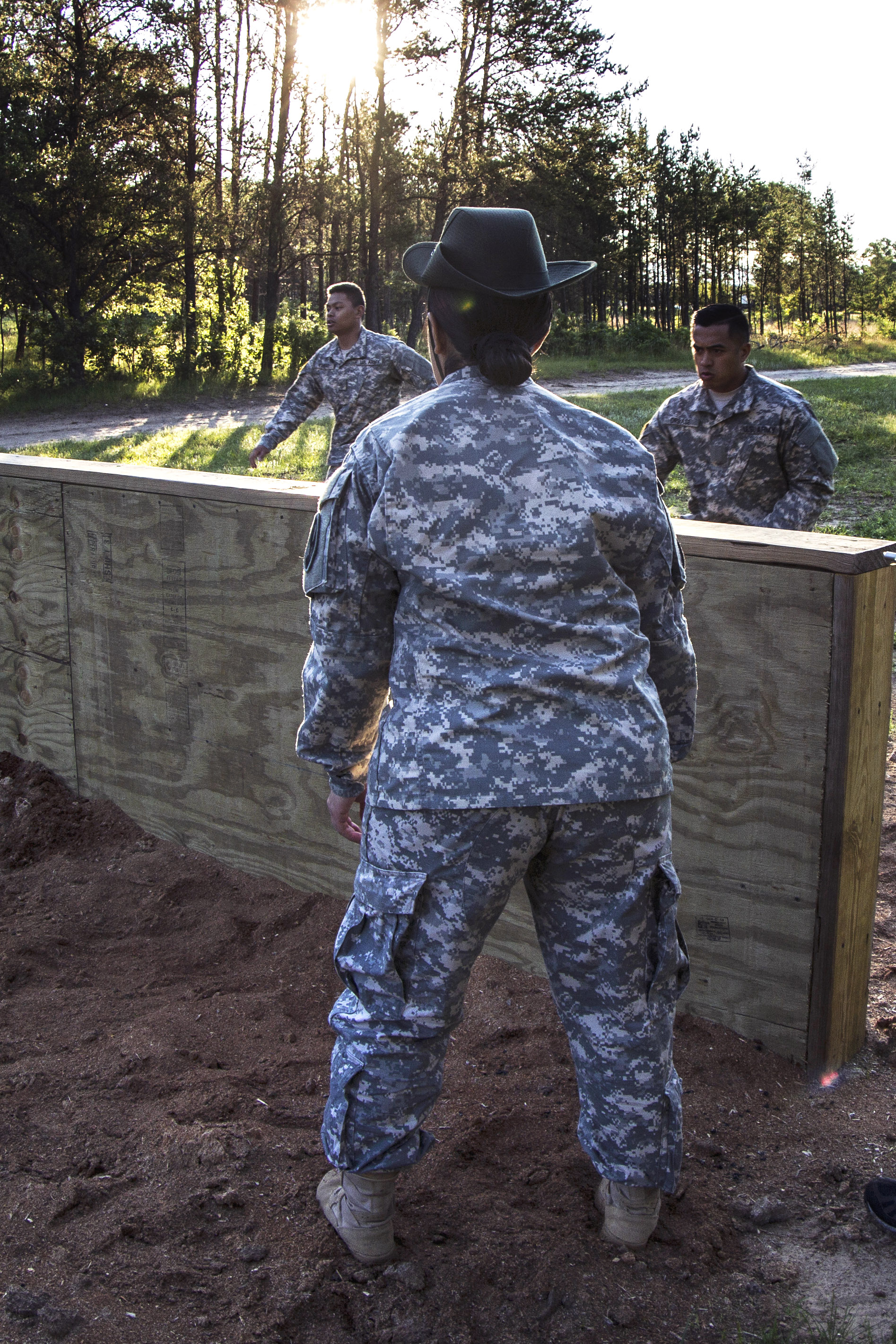 Army Obstacle Course Wall