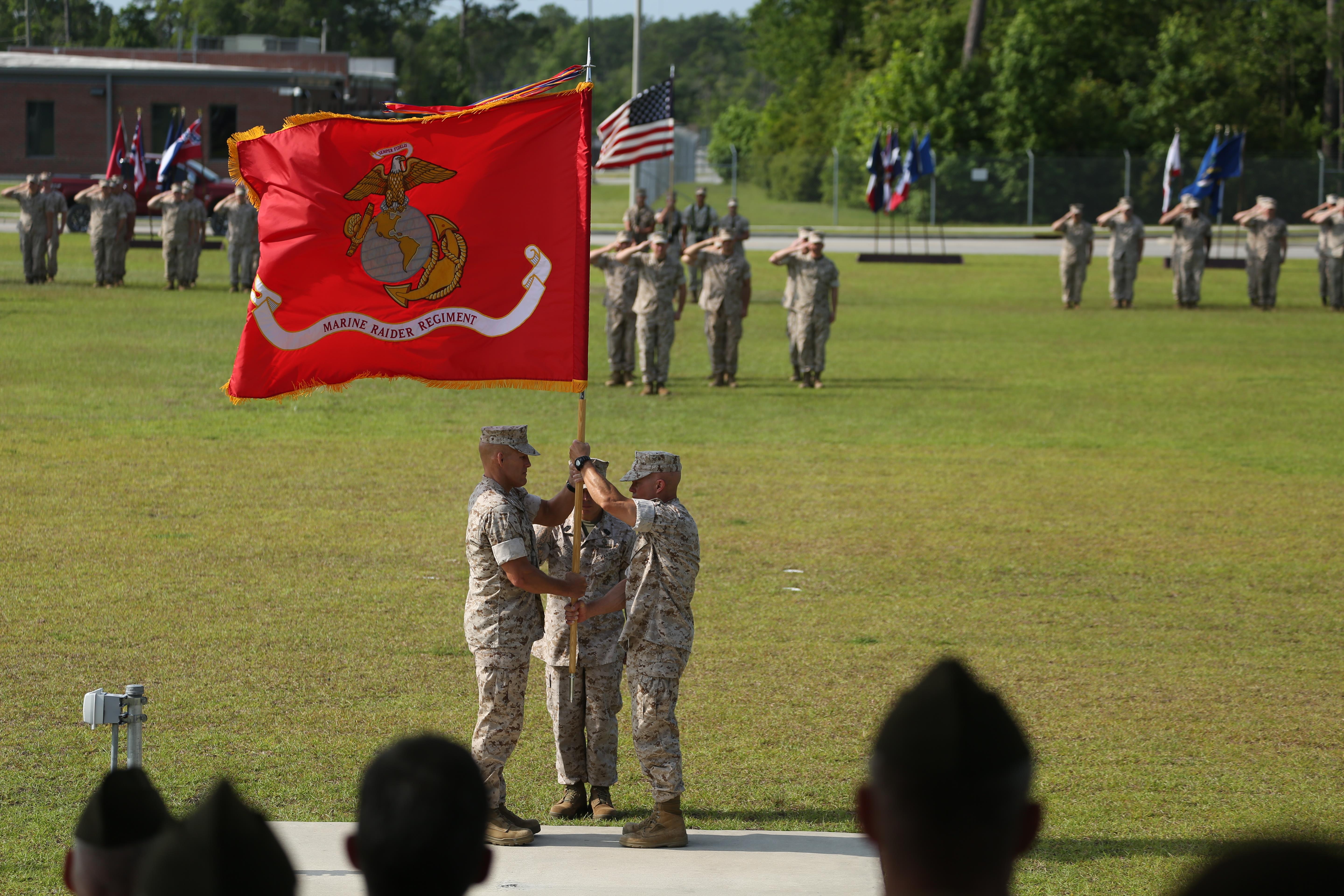 Marine Raider Regiment changes commanders > Marine Corps Forces Special ...