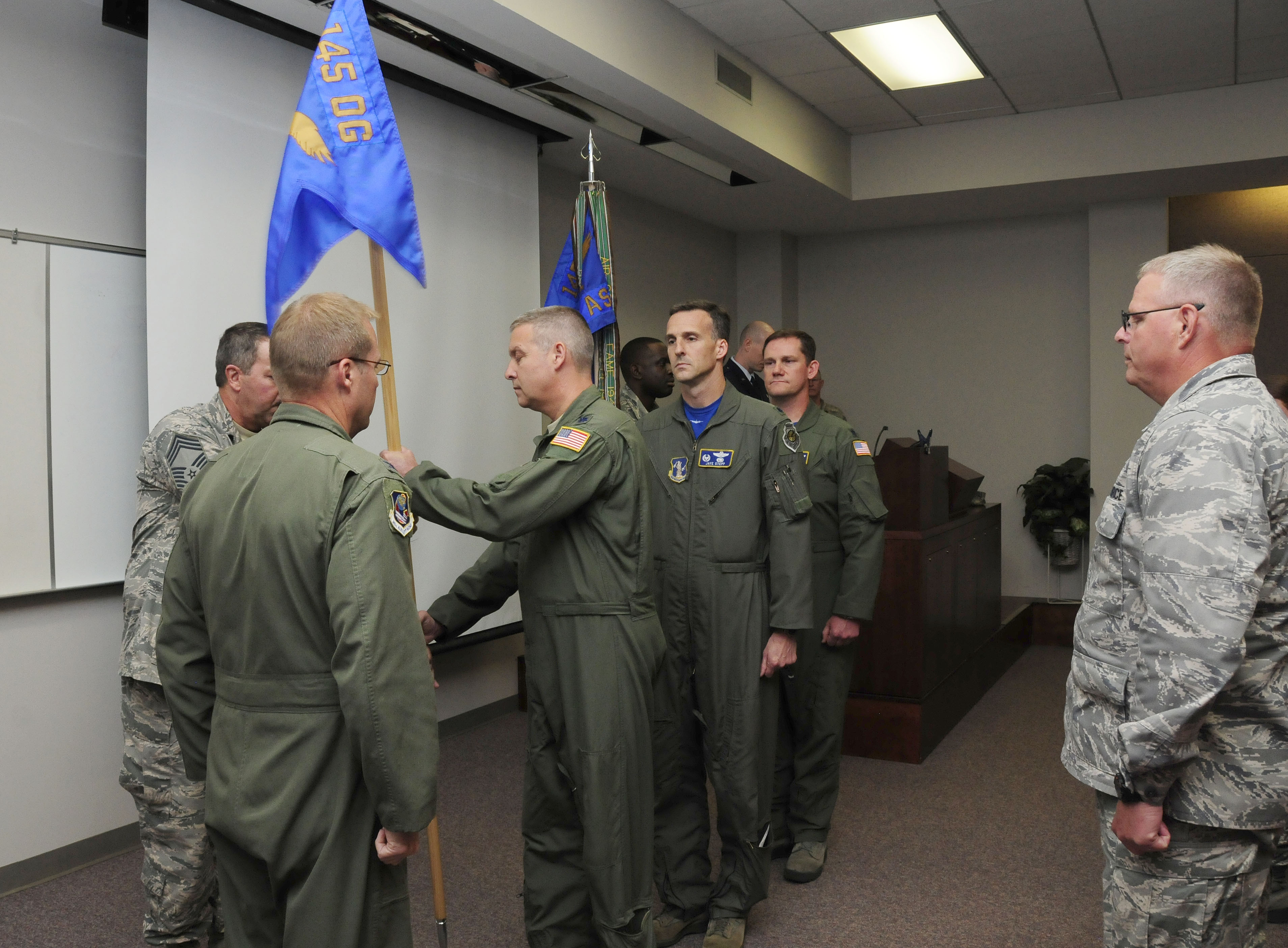 145th Airlift Wing welcomes new Operations Support Squadron commander