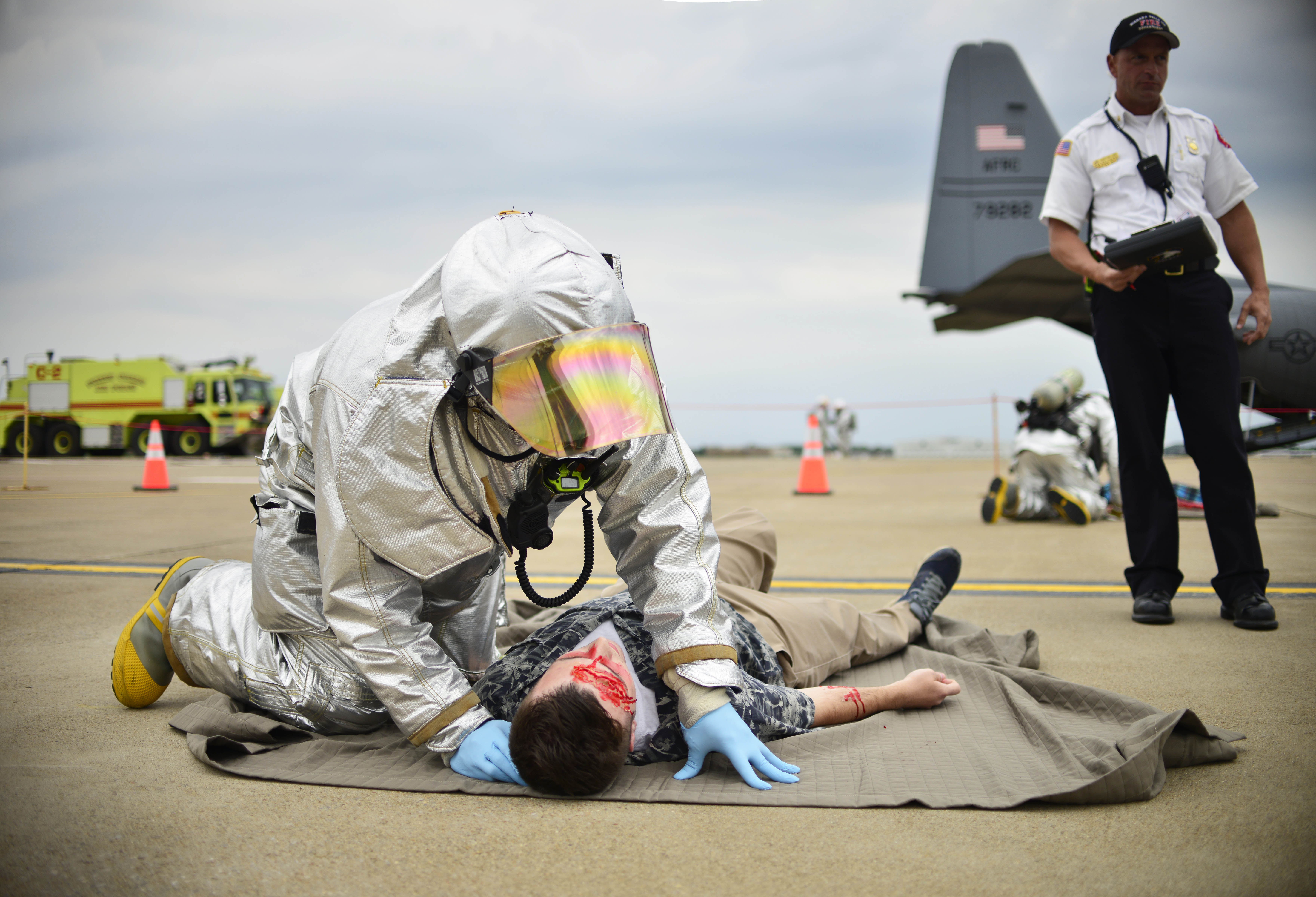 Niagara community exercises accident response > Air Force Reserve ...