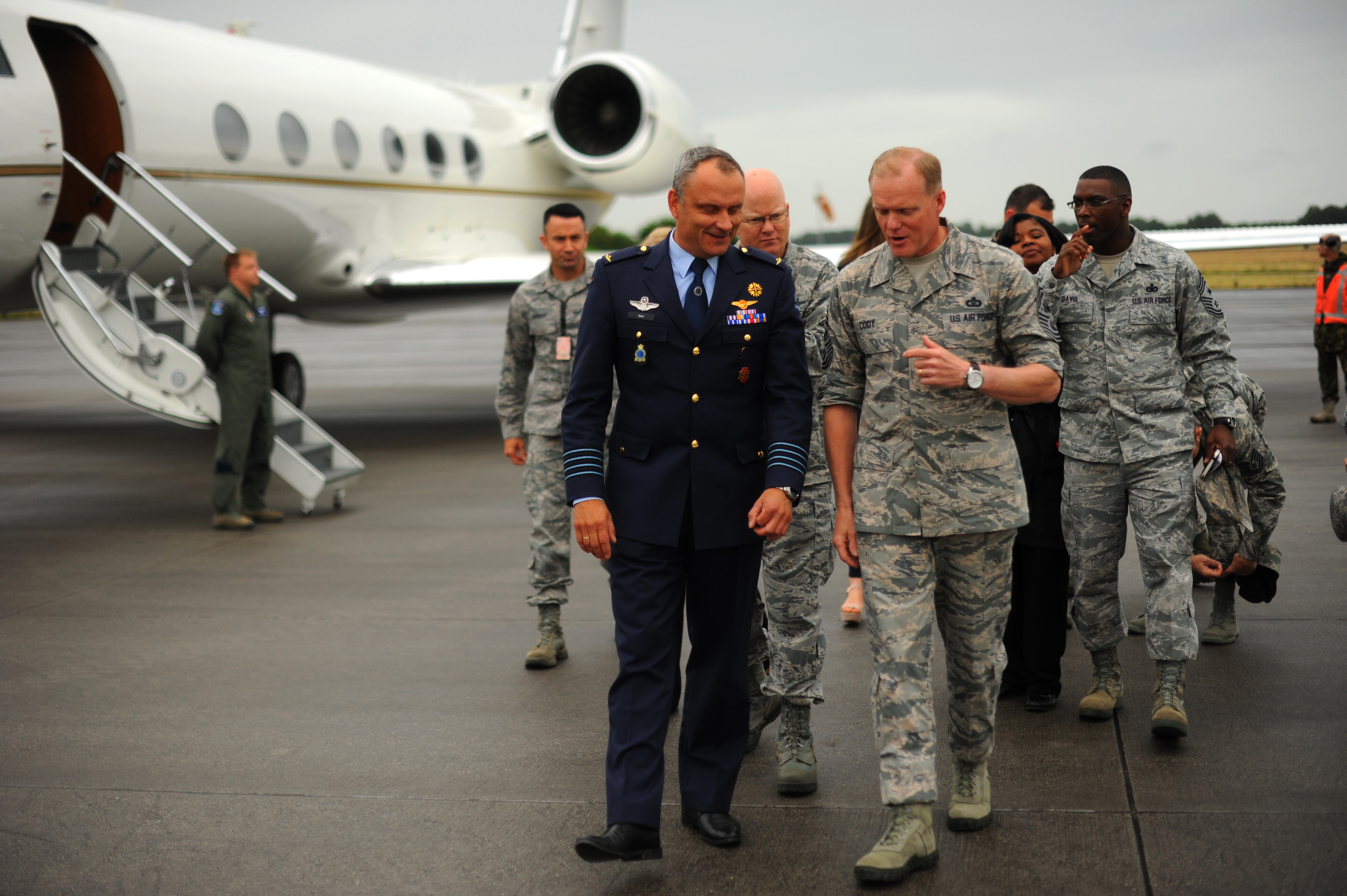 Volkel AB hosts CMSAF
