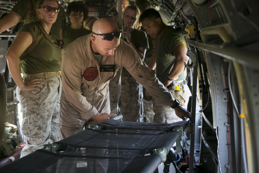 Medical personnel train for trauma scenarios