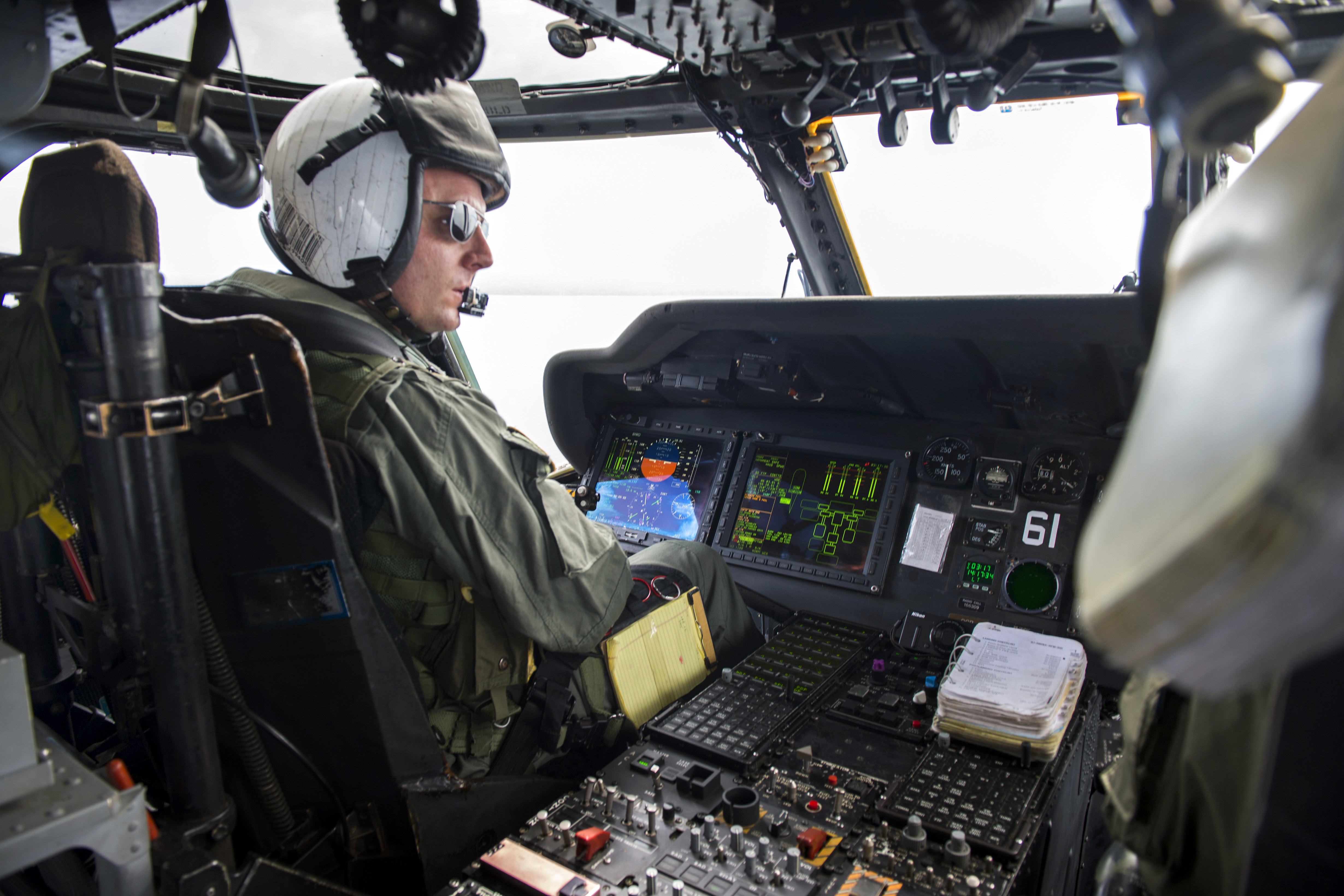 Seahawk Helicopter Cockpit