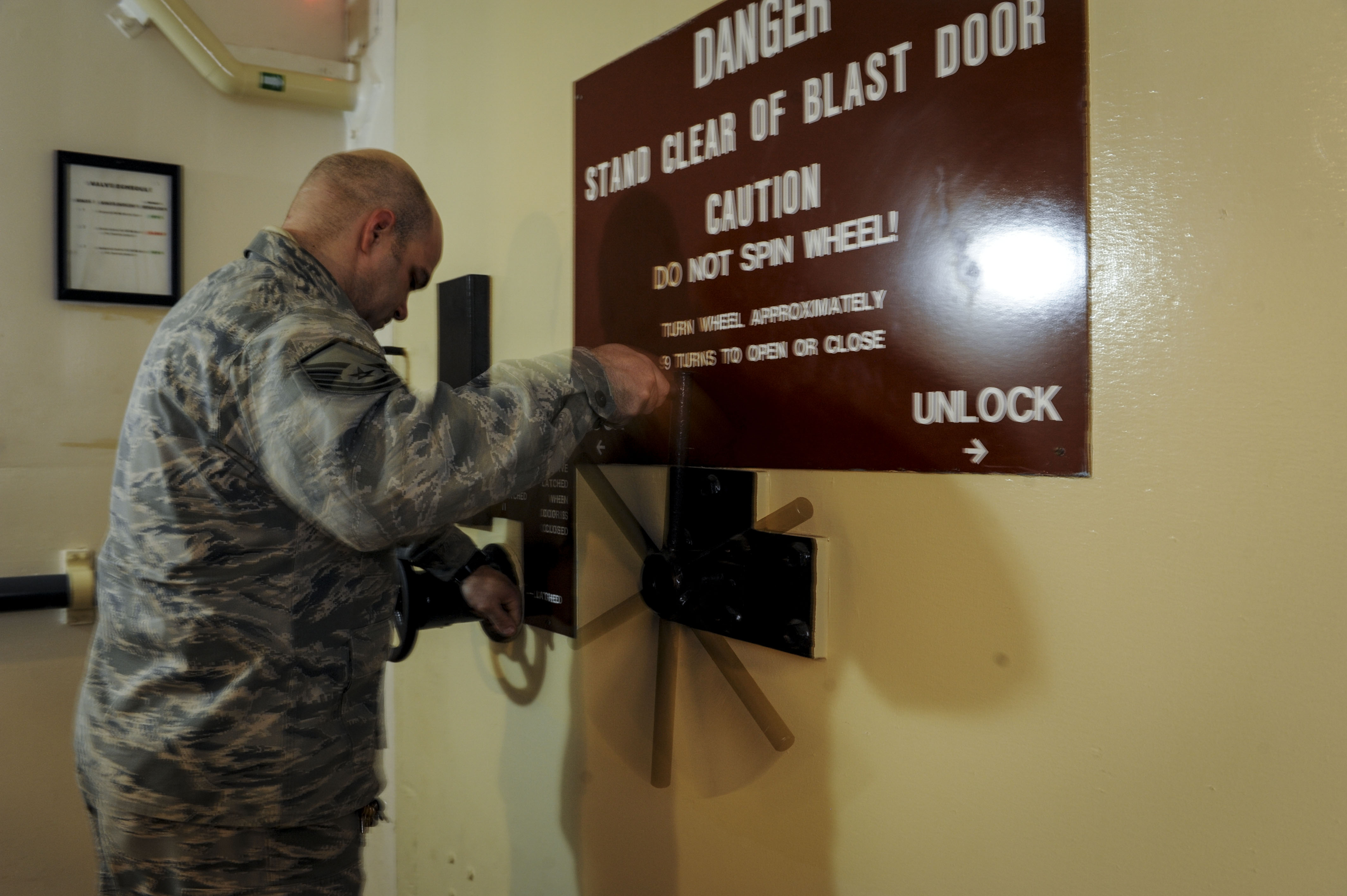 London Times visits Minot AFB