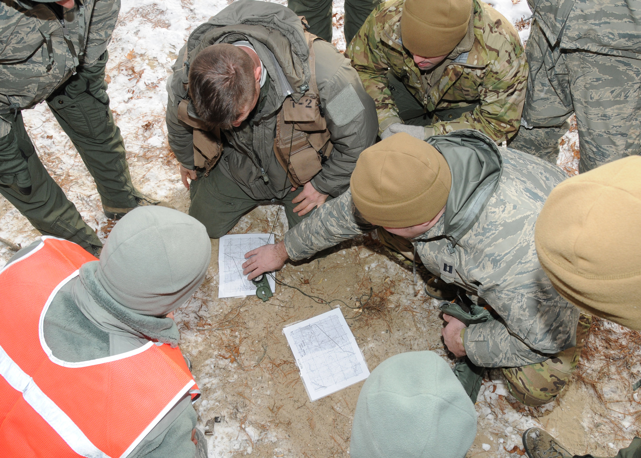 143d Airlift Squadron, Land Navigation Training