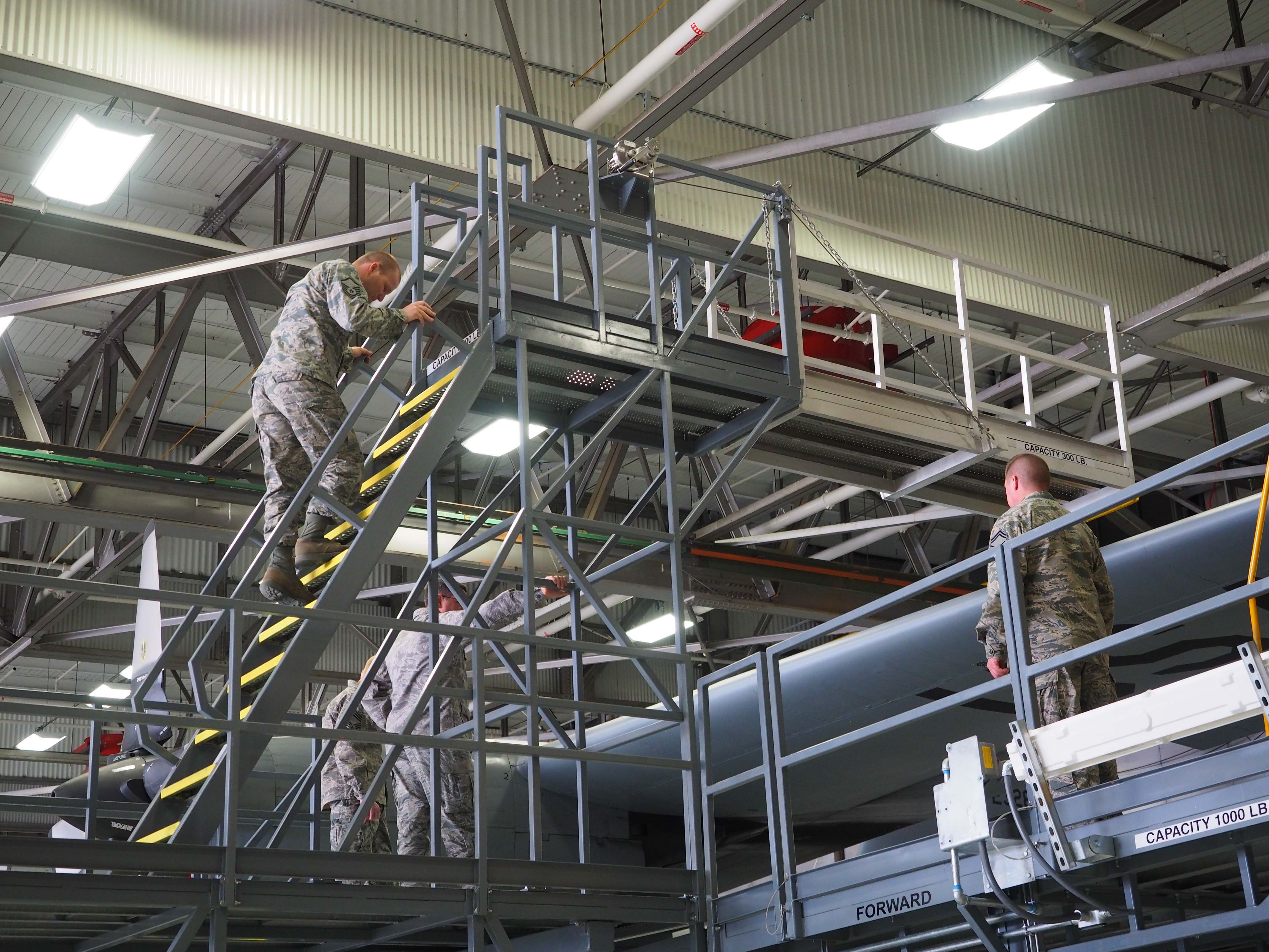 New ISO stands provide better way to maintain C-130s > Minneapolis-St ...