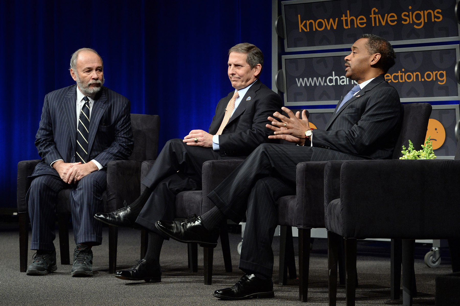 Joe Klein, political columnist for Time, hosts a panel addressing ...