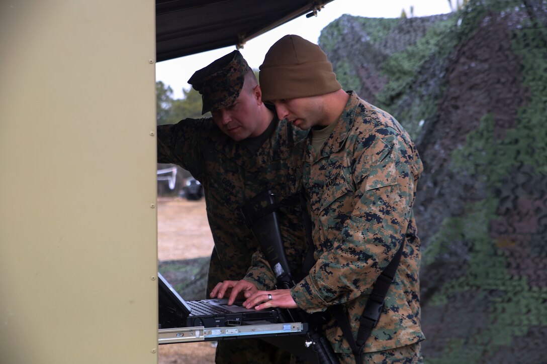 2nd Marine Logistics Group endures the cold during CPX