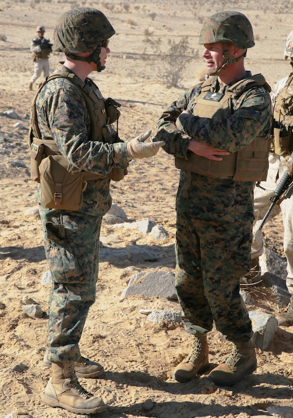 Integrated Task Force Marines welcome Twentynine Palms leadership ...