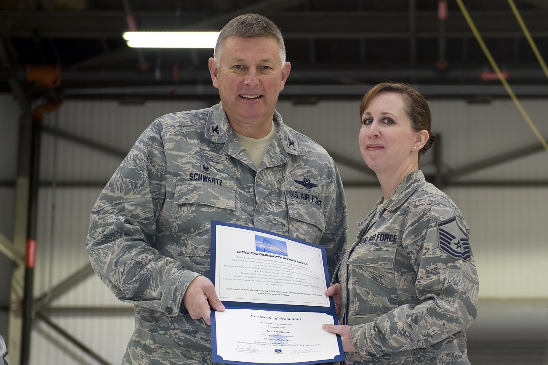 NCO induction ceremony