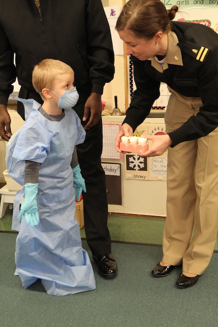 Naval Health Clinic Quantico helps promote dental hygiene awareness ...