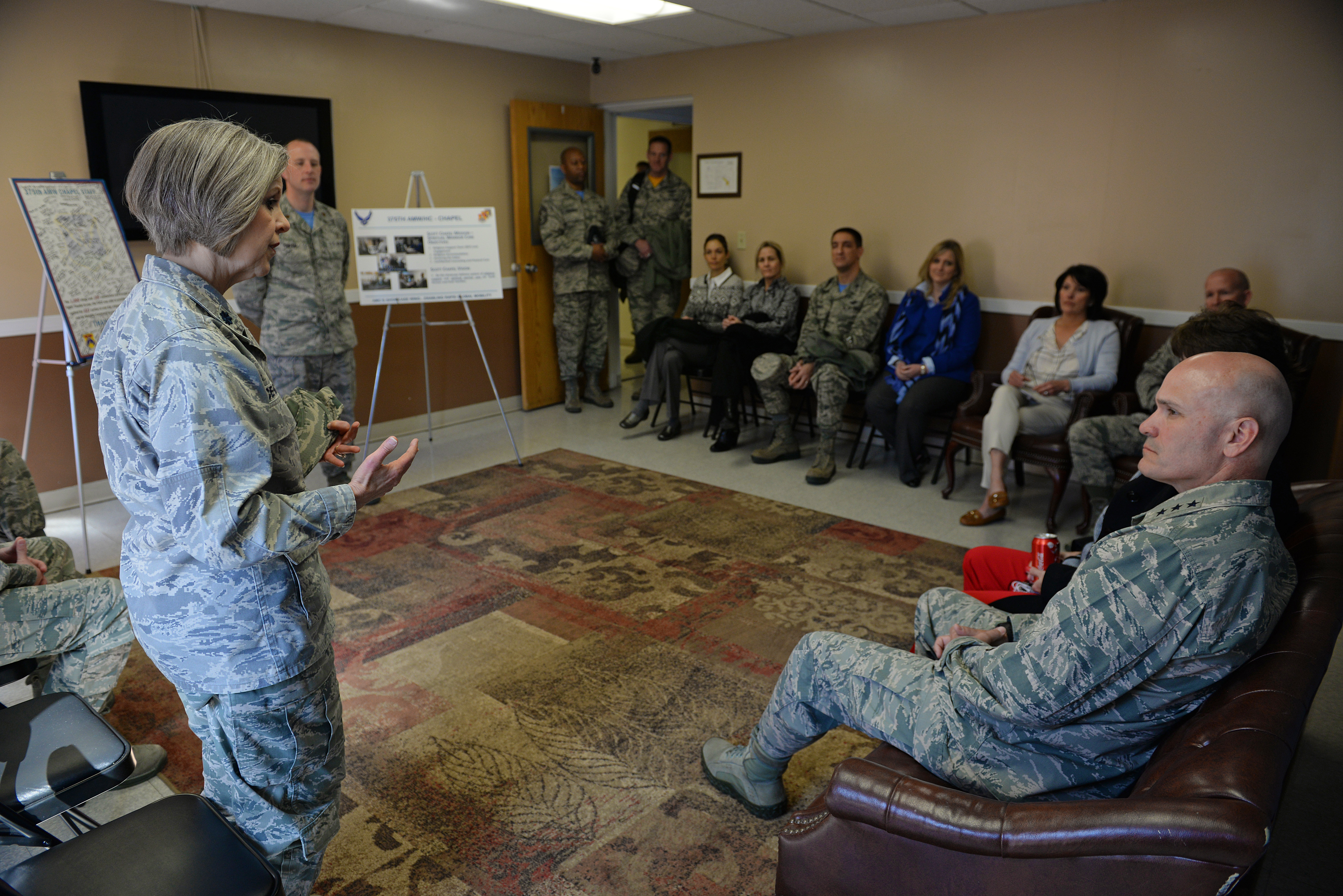 18th AF commander shares leadership messages > Scott Air Force Base ...