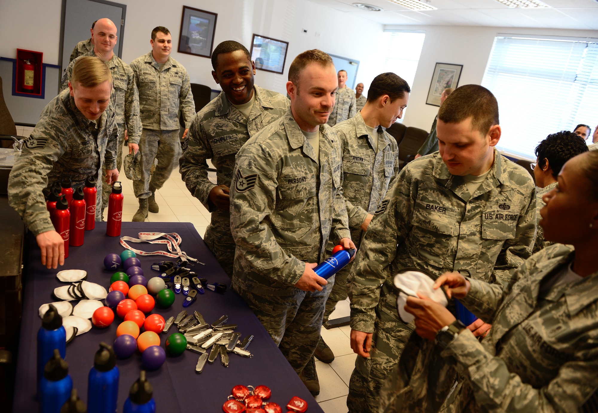 Drug Demand Reduction Center grand-opening > Aviano Air Base > Display