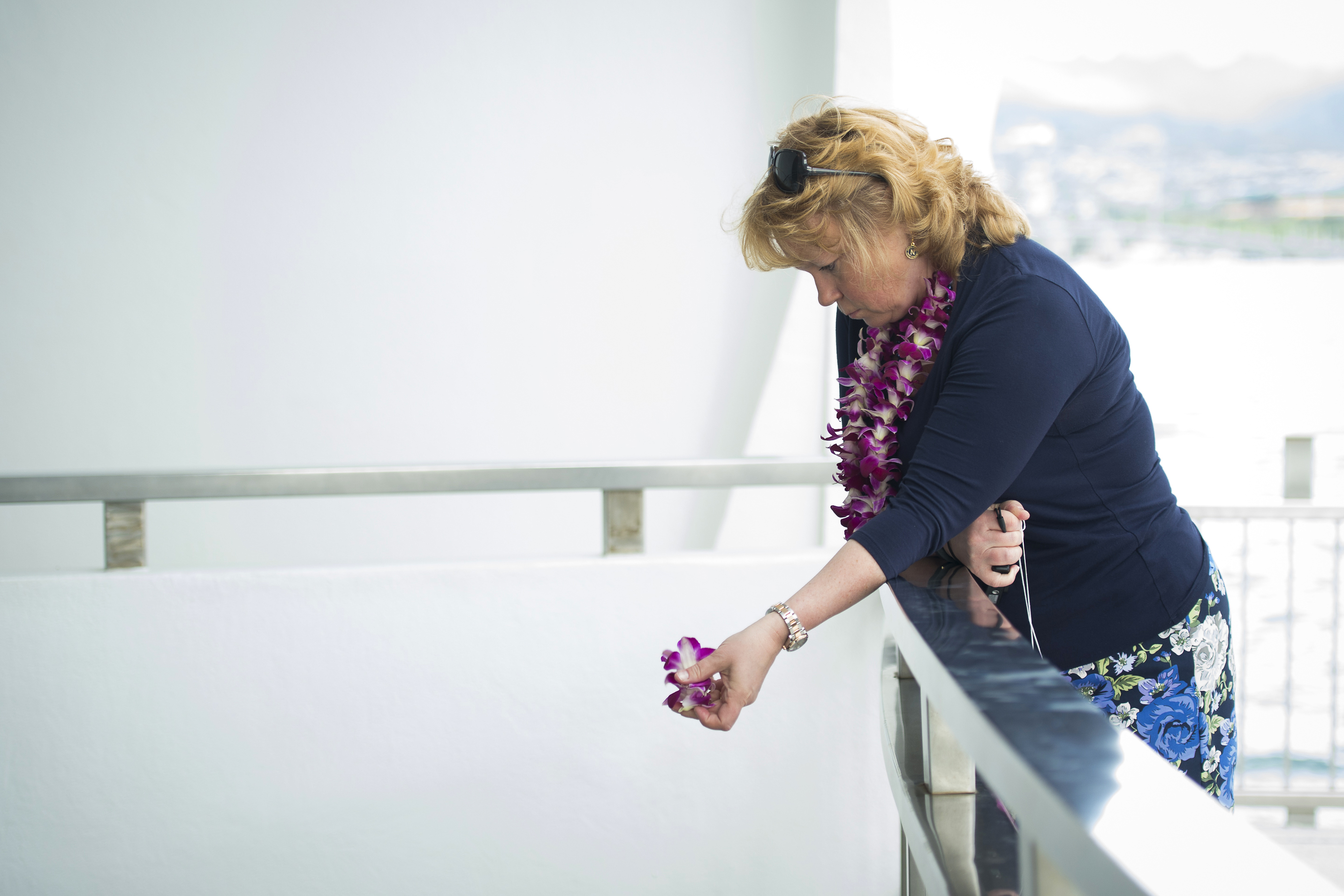 Mary Winnefeld, wife of U.S. Navy Adm. James A. Winnefeld Jr., vice ...