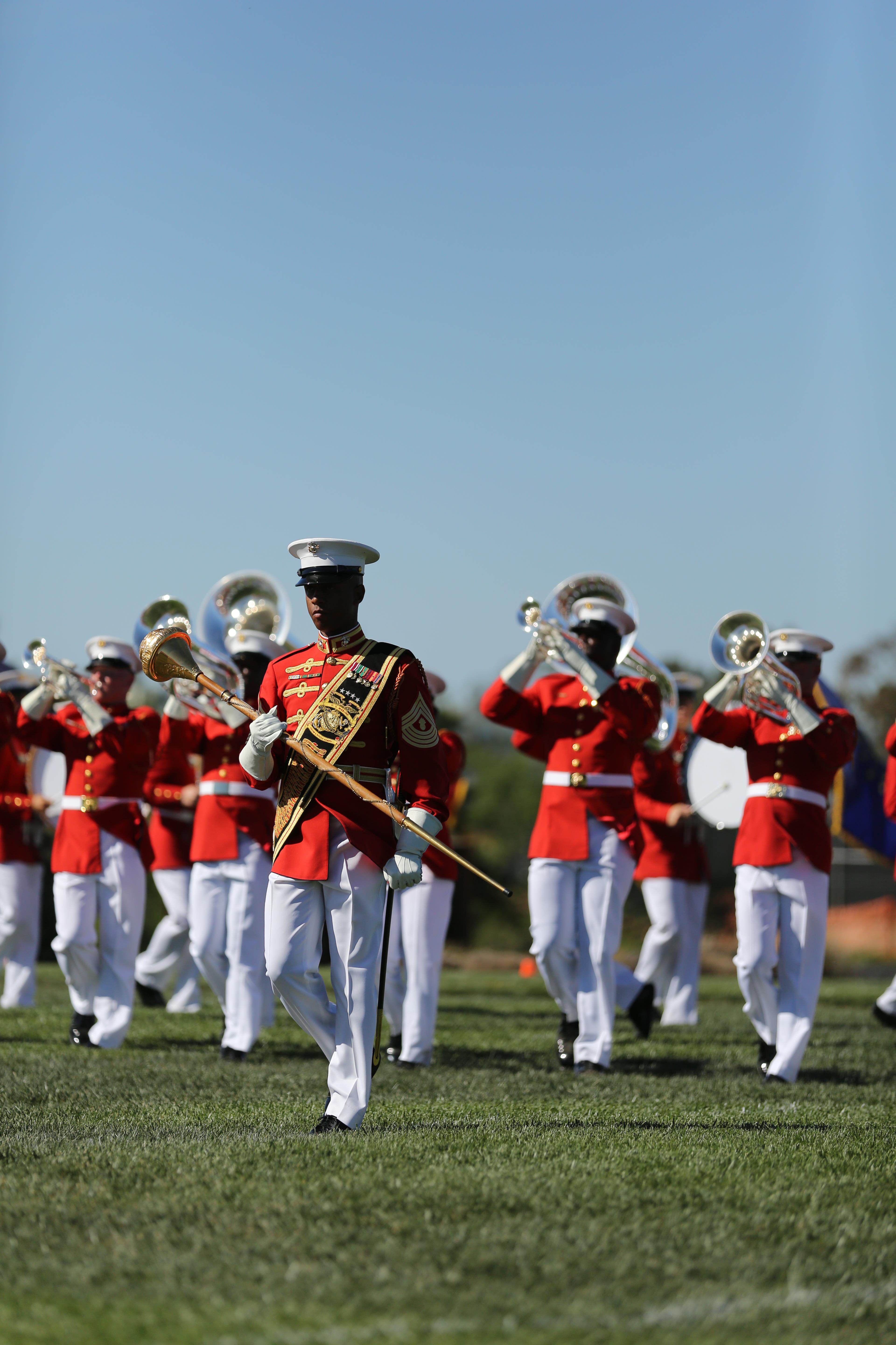 Battle Colors Detachment visits MCAS Miramar