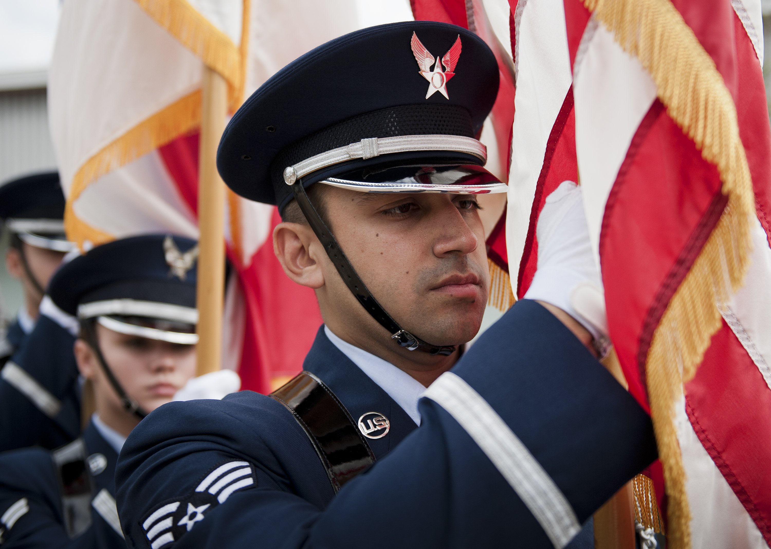 12 new Airmen graduate into Honor Guard