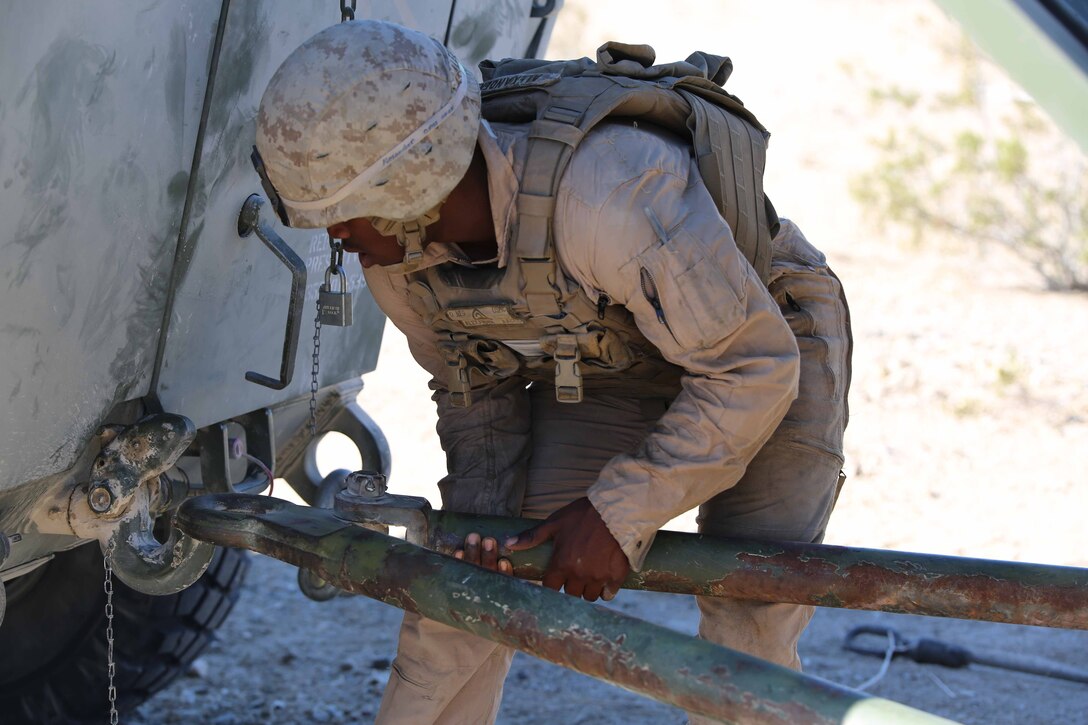 Integrated Task Force LAV Platoon initiates MCOTEA assessment