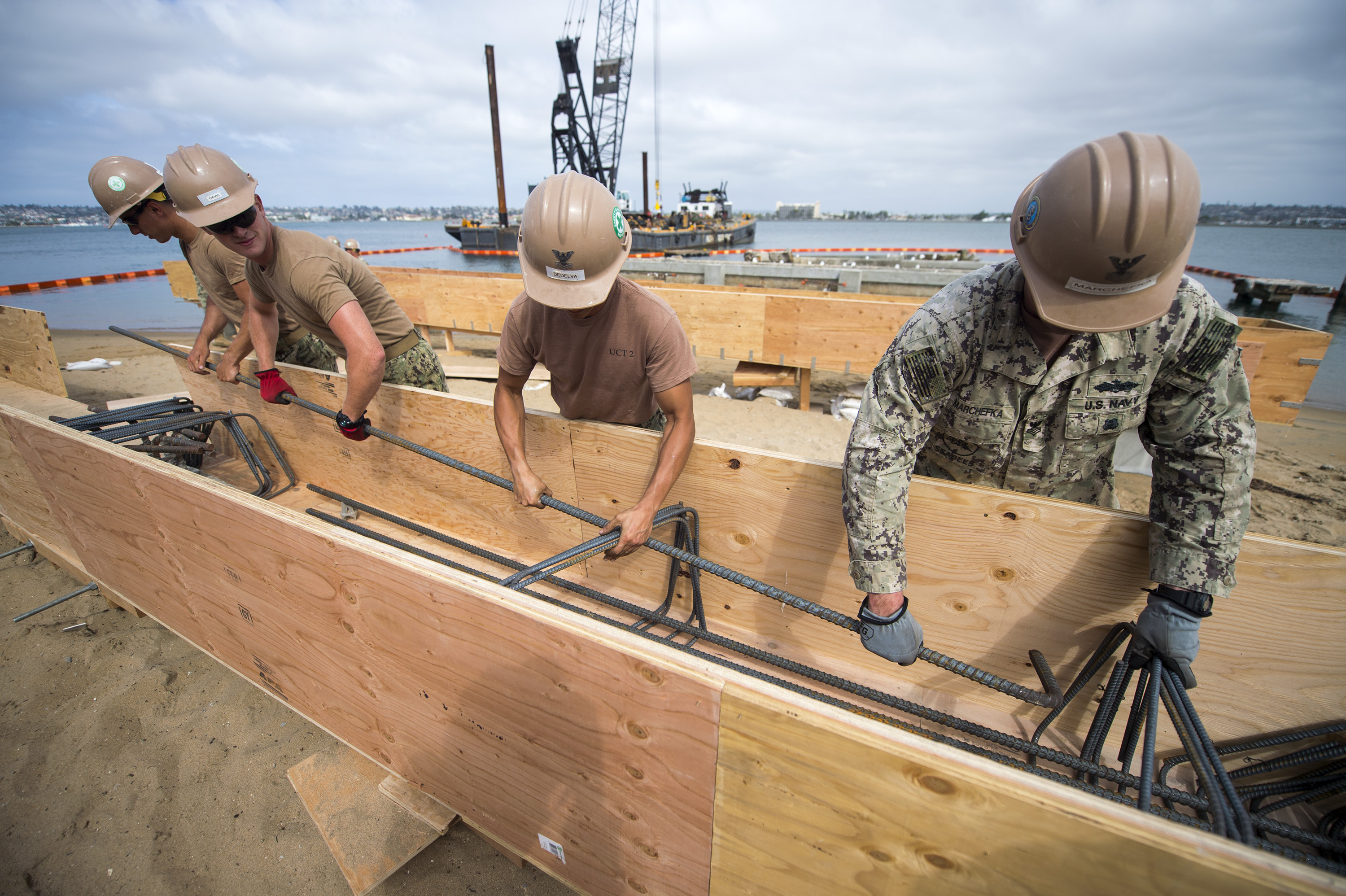 Seabees Complete Boat Ramp on NASNI > United States Navy > News Stories