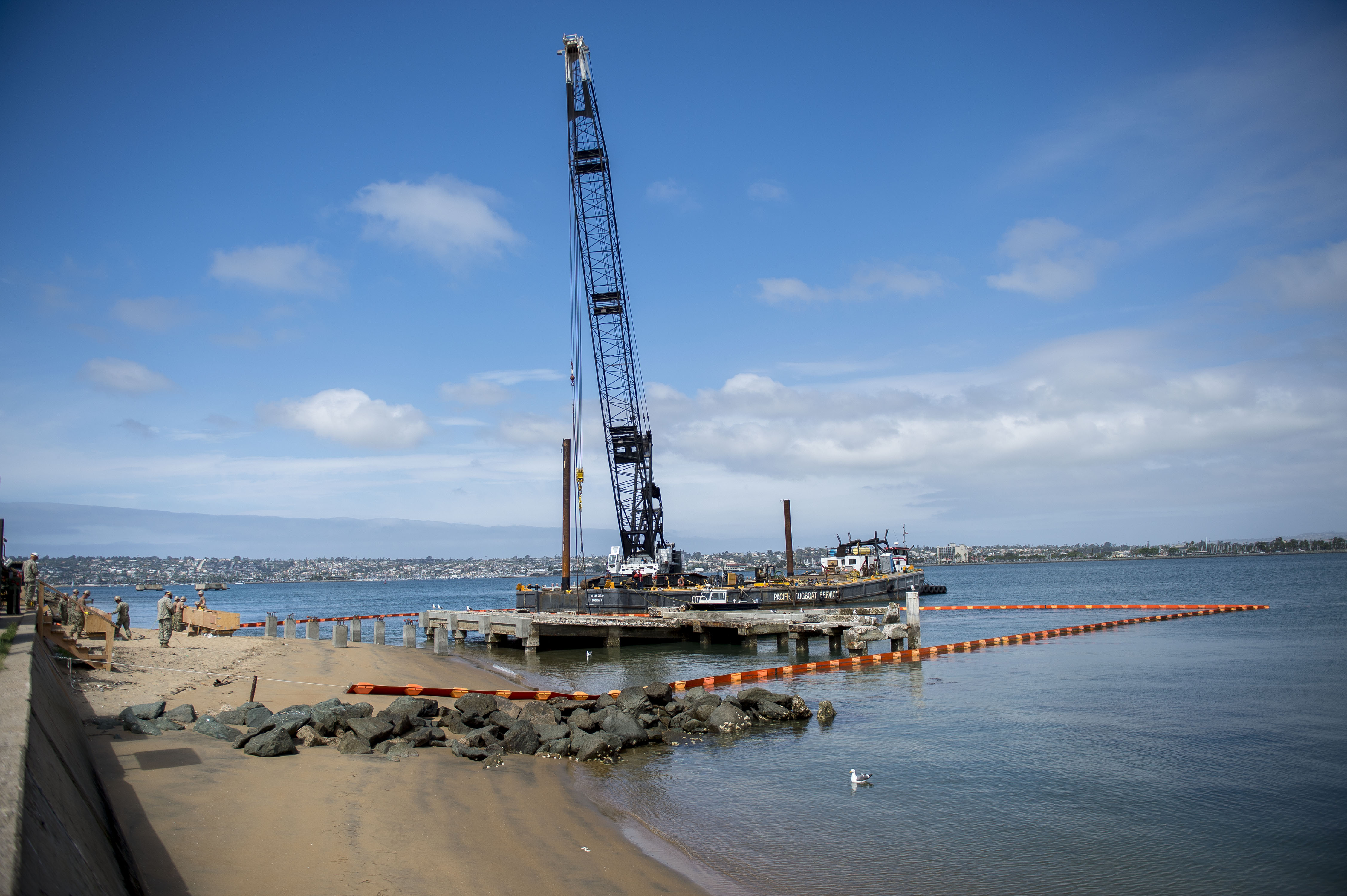 Seabees Complete Boat Ramp on NASNI > United States Navy > News Stories