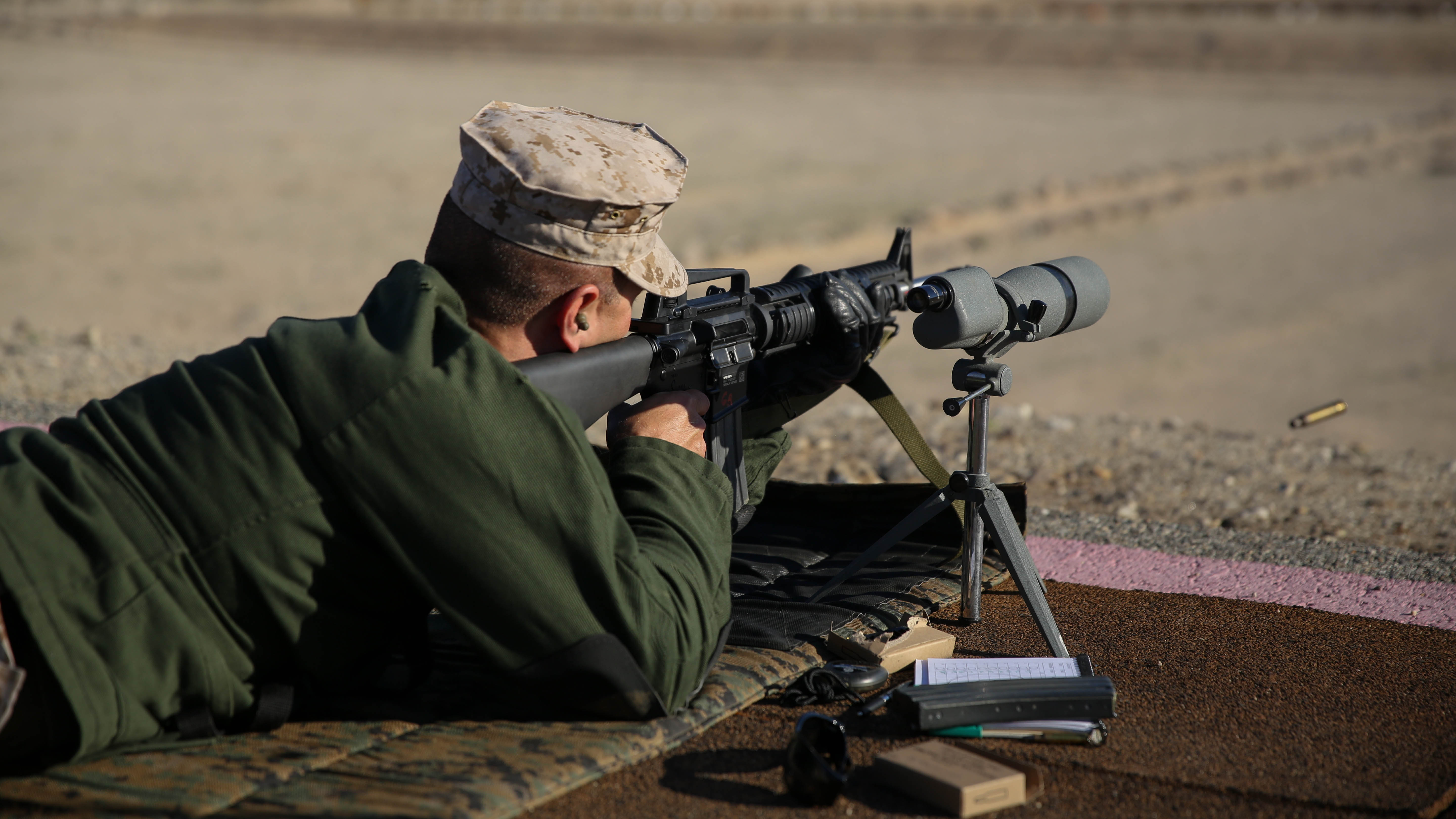 MCAGCC Gold holds 7th Regiment Midrange Rifle Competition