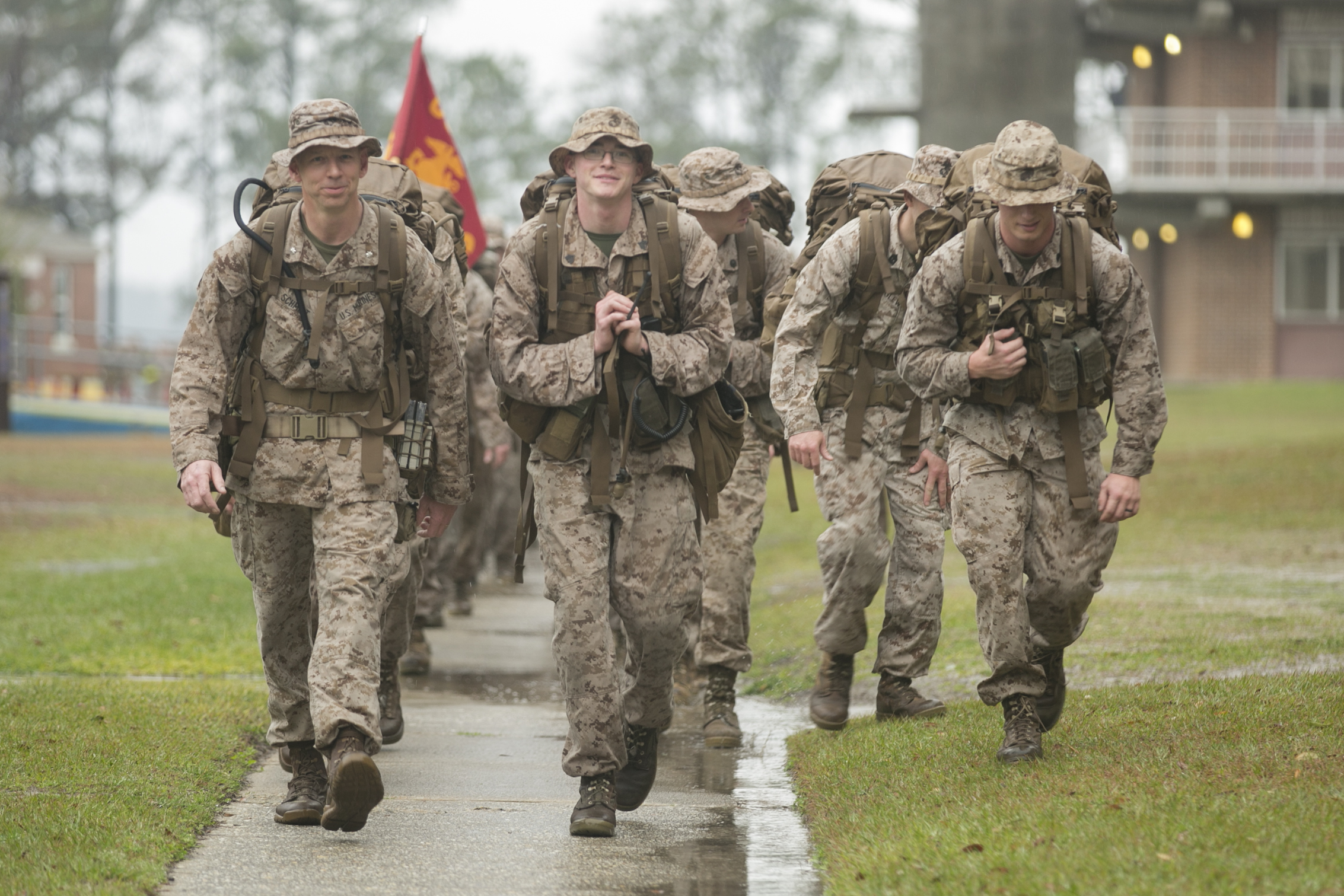2/2 Marines hike for readiness