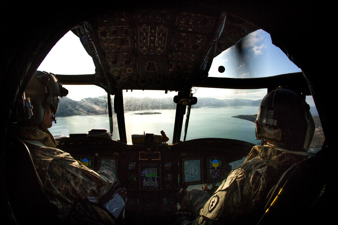 By air, land: Army trains at Bellows