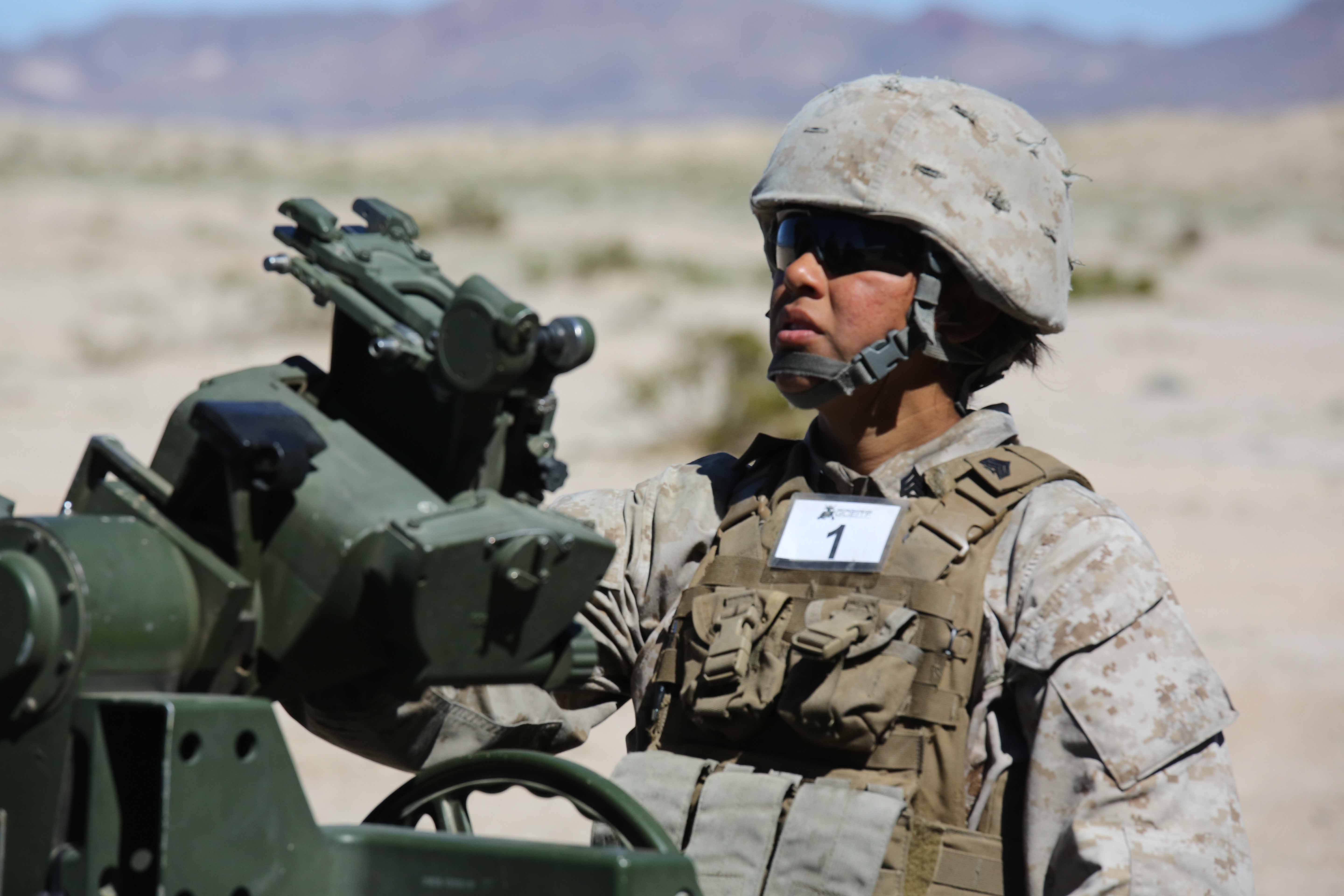 Integrated Task Force artillery Marines conduct fire-missions for ...