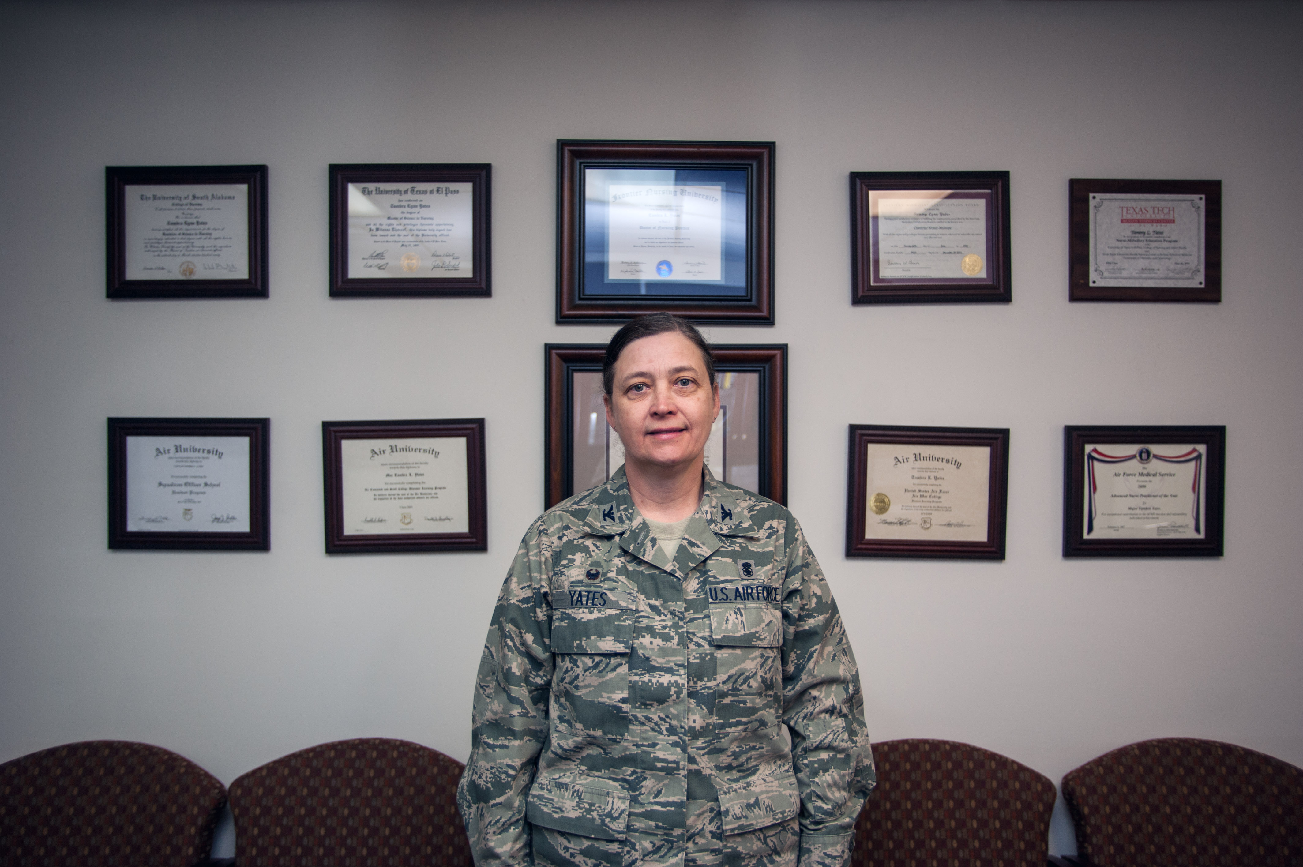 She-Wolf of the Day: Col. Tambra "Hawk" Yates > Kunsan Air Base > Display