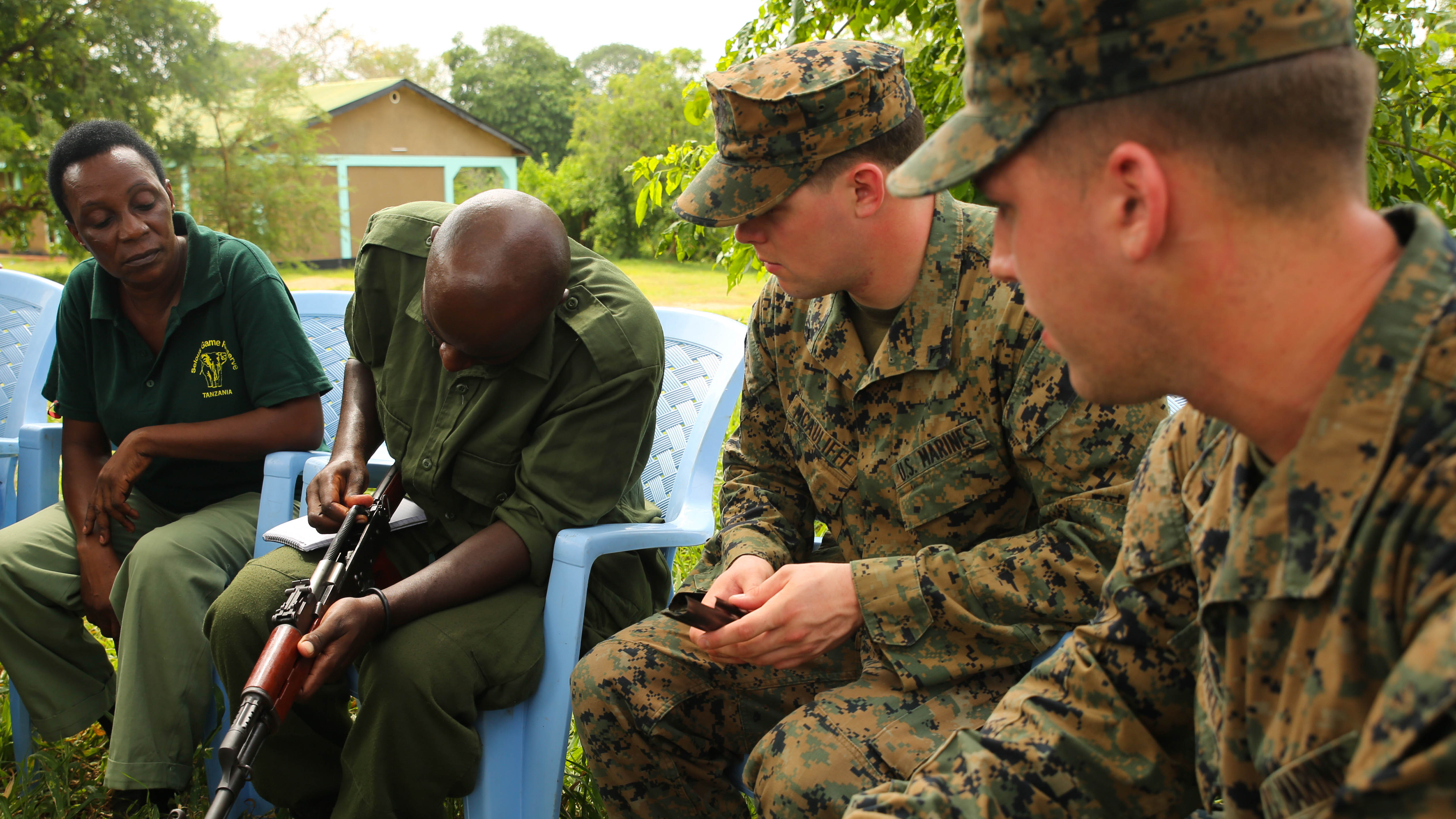 US Marines, Tanzanian rangers train to fight trafficking