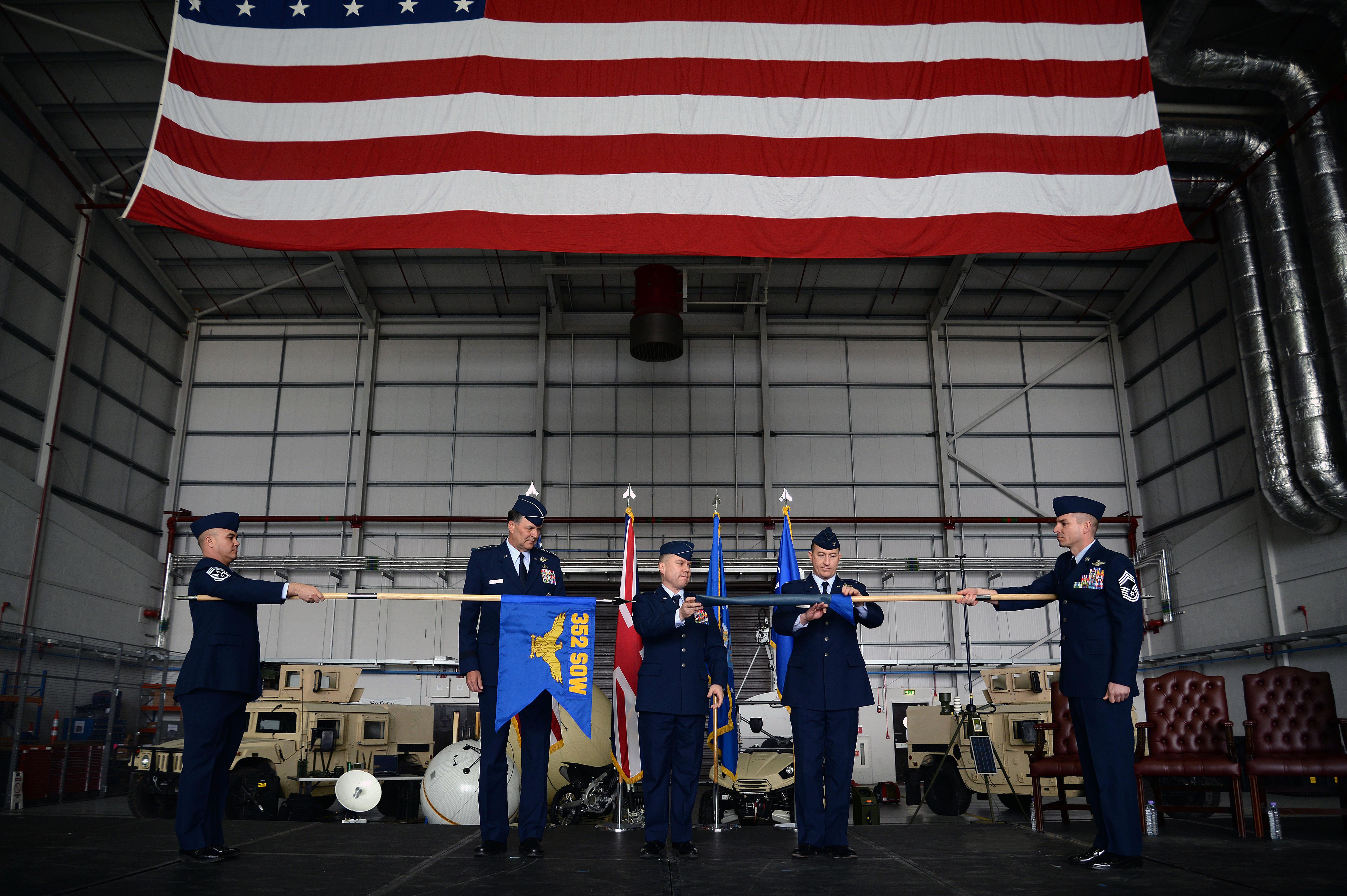 352nd SOW, two groups activate at RAF Mildenhall > Air Force Special ...